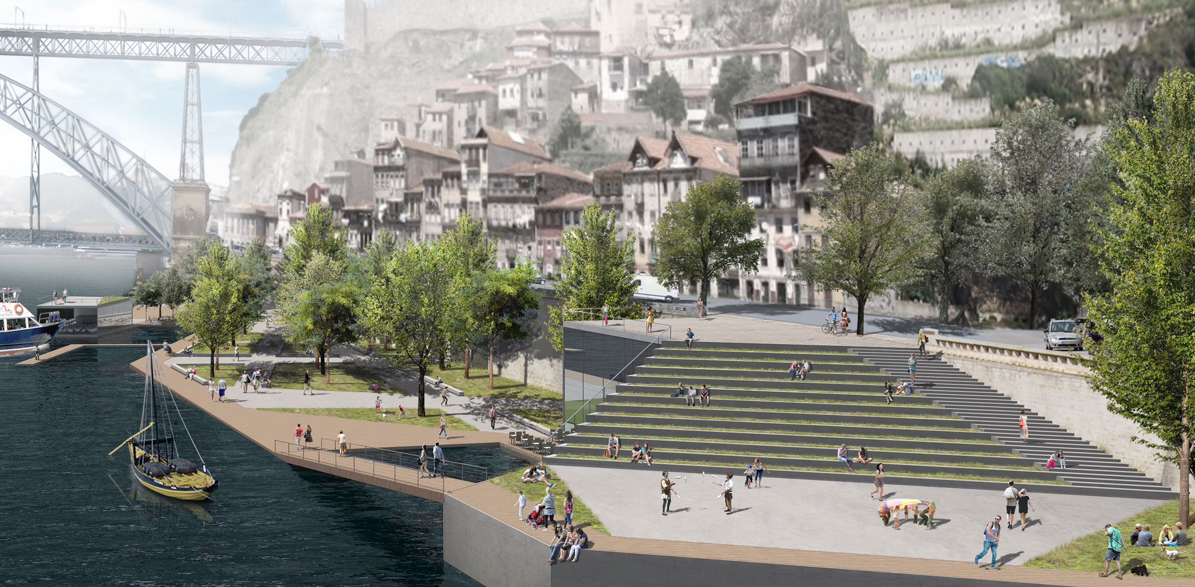"Porto Pool Promenade Ideas Competition" Proposal 2 by ...