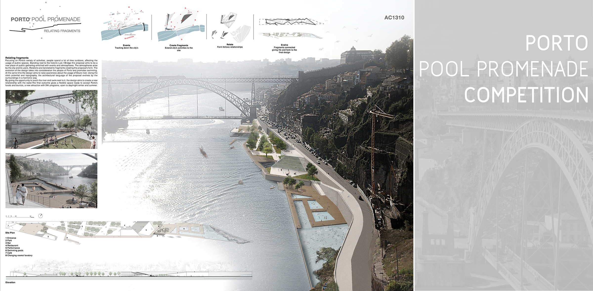 "Porto Pool Promenade Ideas Competition" Proposal 2 by ...