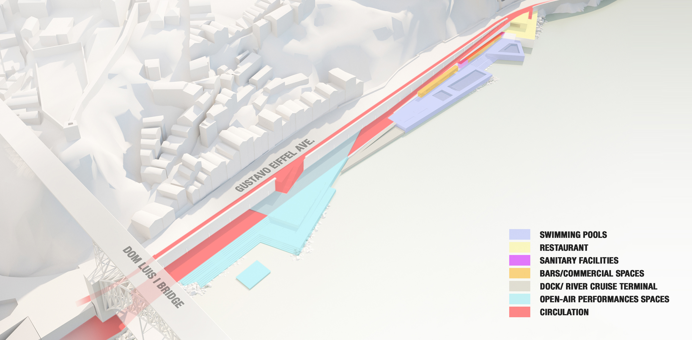 "Porto Pool Promenade Ideas Competition" Proposal 1 by ...