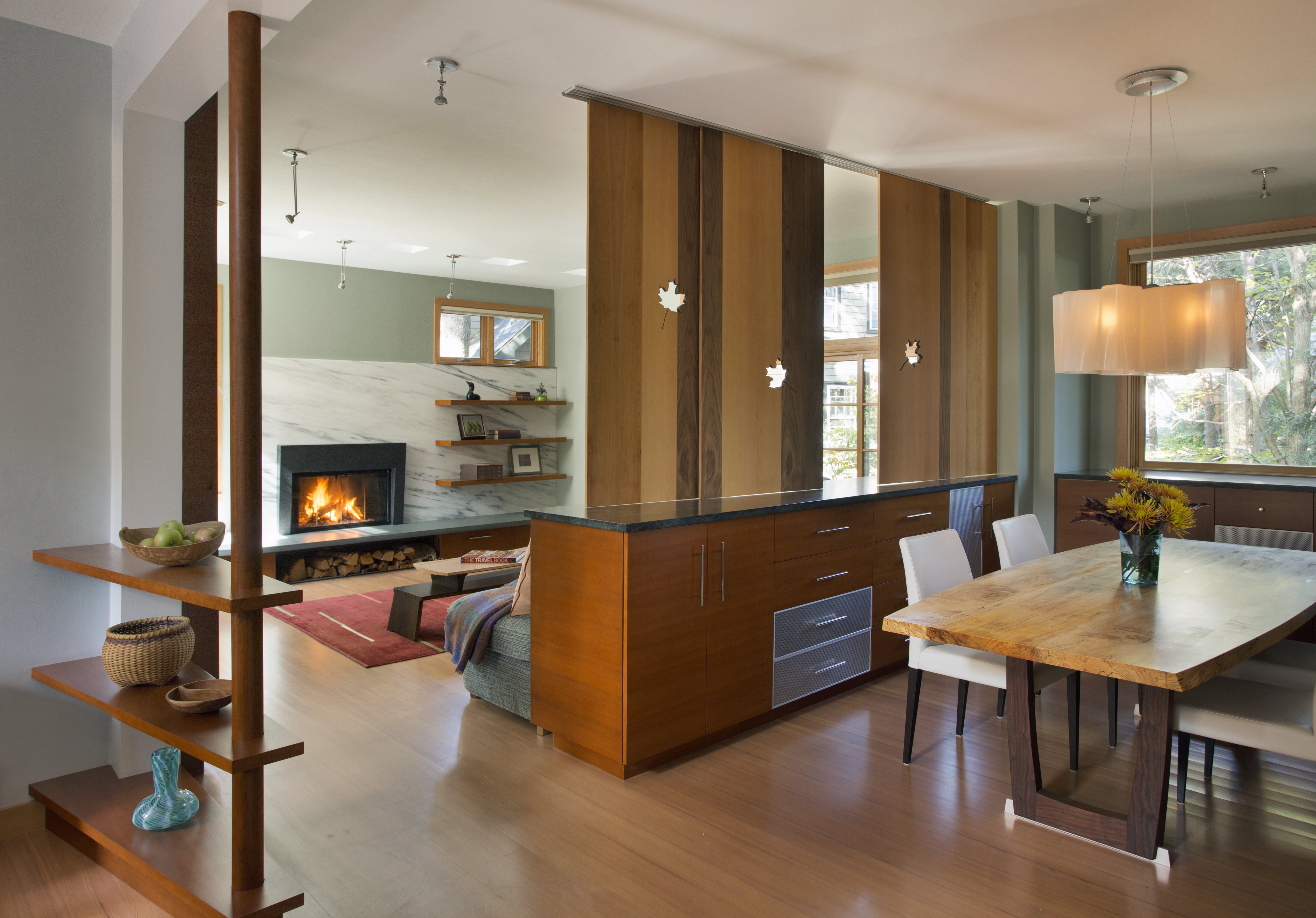 LEED Silver House Sustainable Urban Villa by Wolf Architects, Inc ...