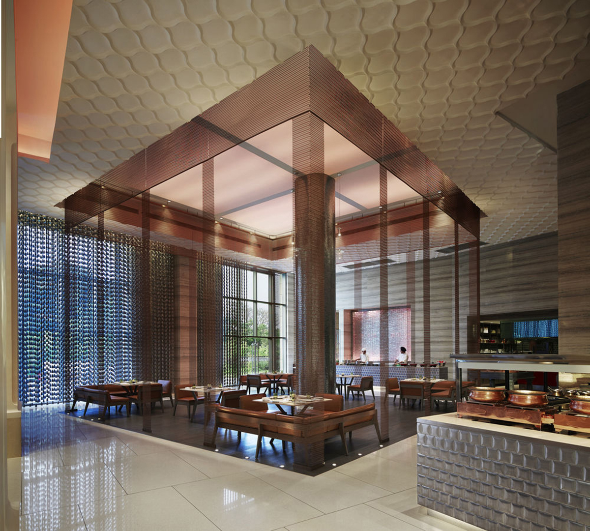 JW Cafe | JW Marriott Sahar Mumbai by Poole Associates Private Limited ...