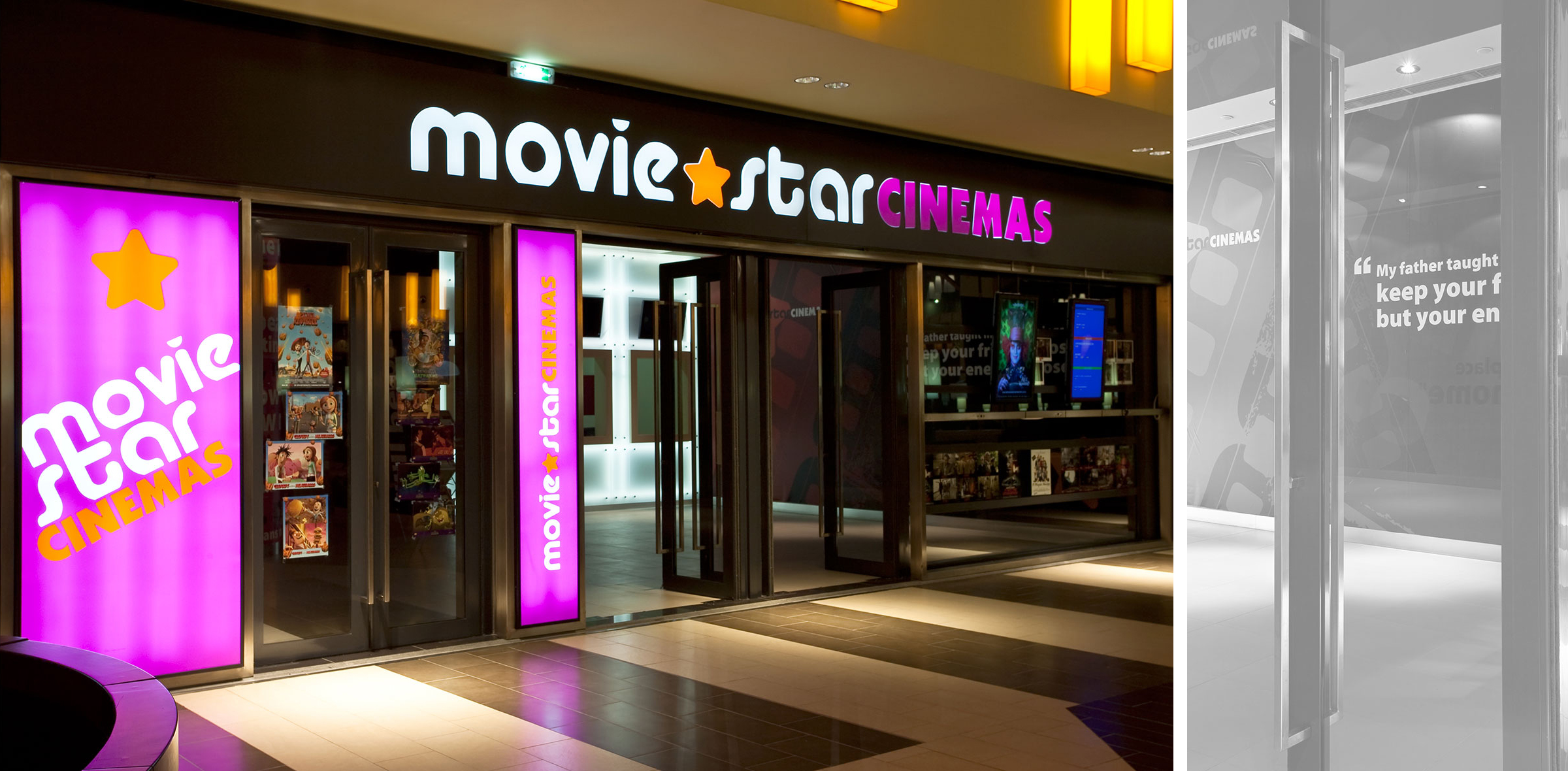 Movie Star Cinemas in Pantheon Plaza by OFFICETWENTYFIVEARCHITECTS ...