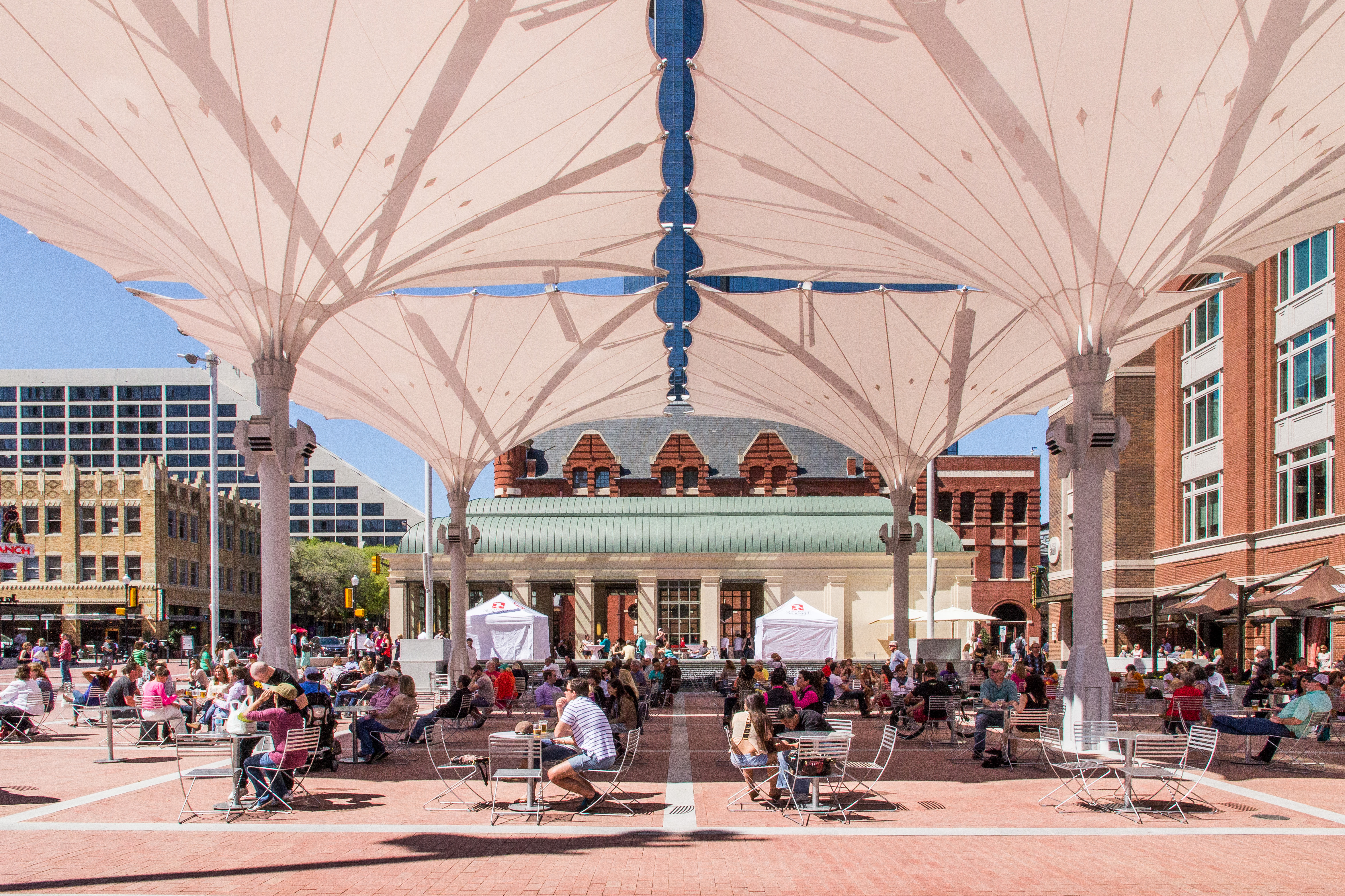 Sundance Square Plaza by Bennett Benner Partners - Architizer