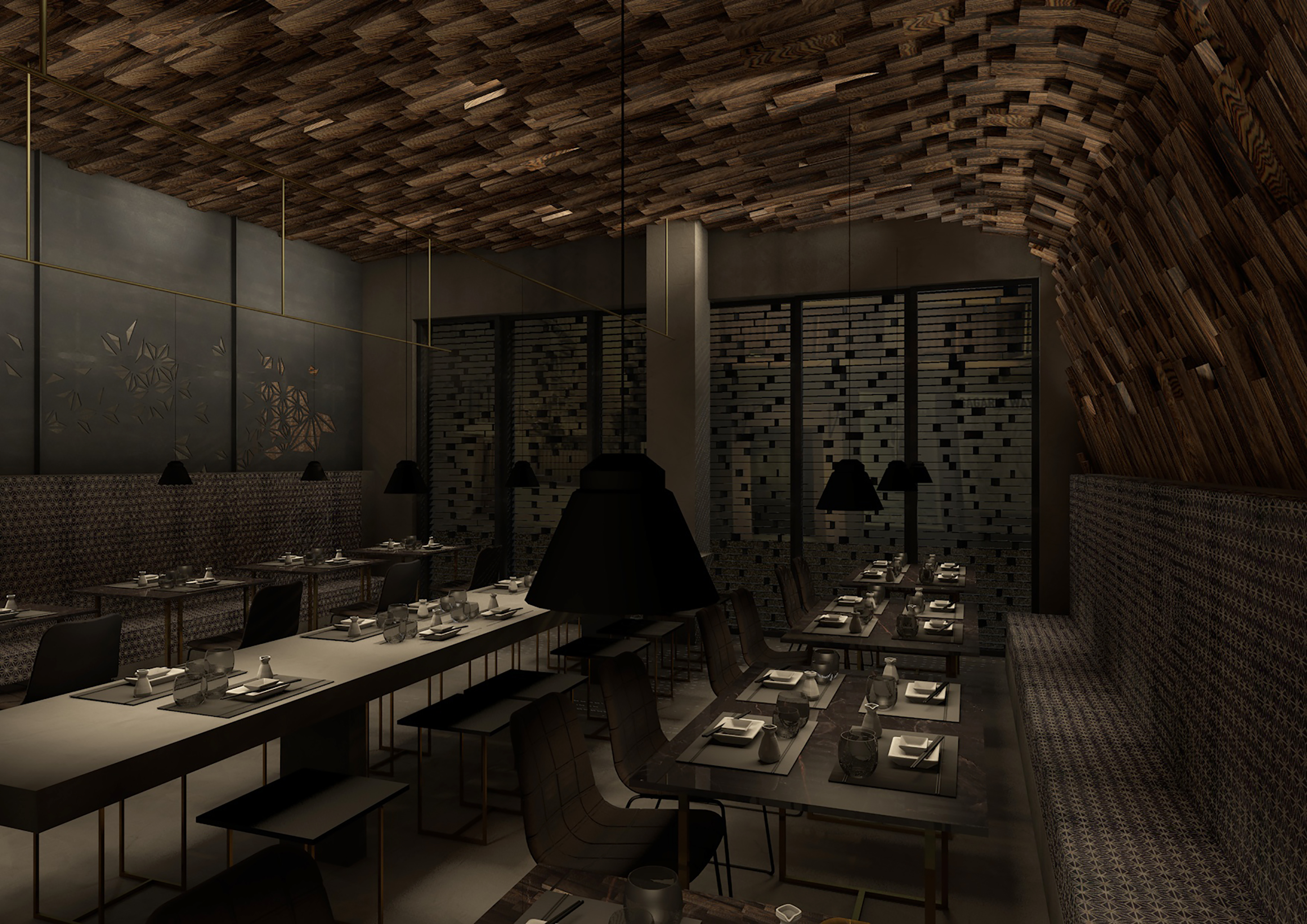 Naka restaurant | Introvert spatial scenario by Barault Architects ...