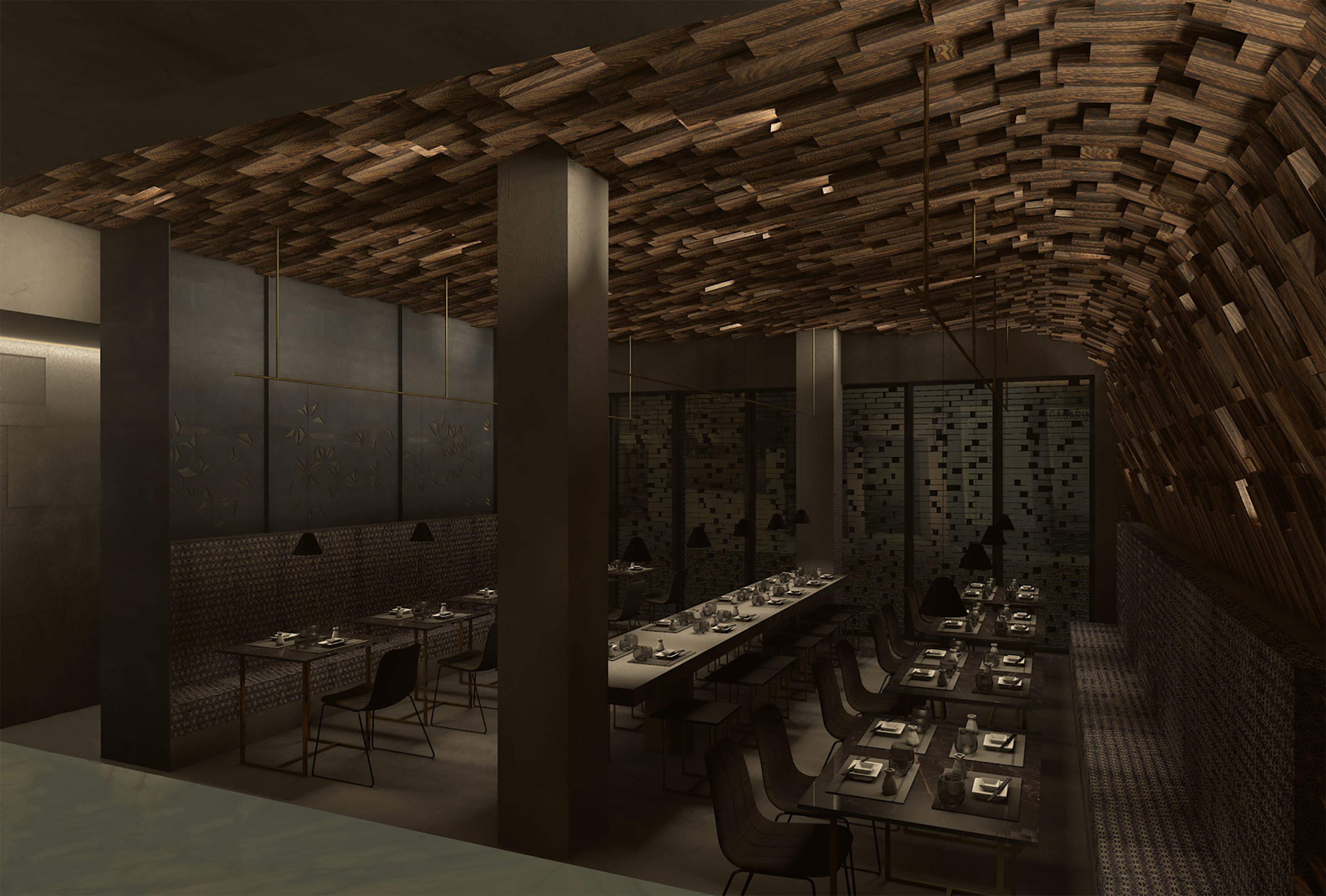 Naka restaurant | Introvert spatial scenario by Barault Architects ...