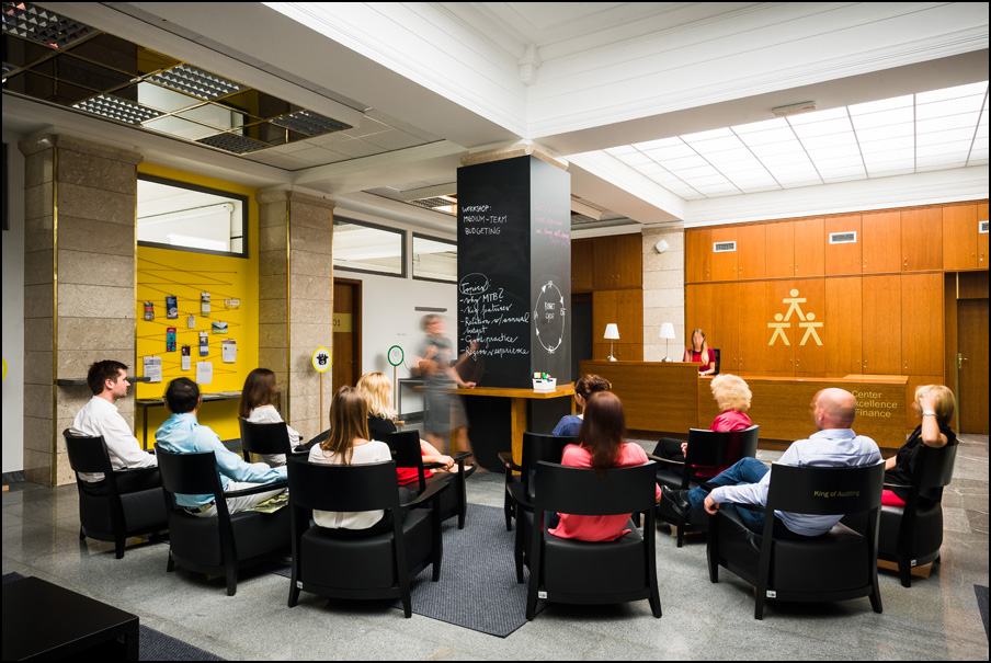 CEF Educational Lobby by Arhitektura Jure Kotnik - Architizer