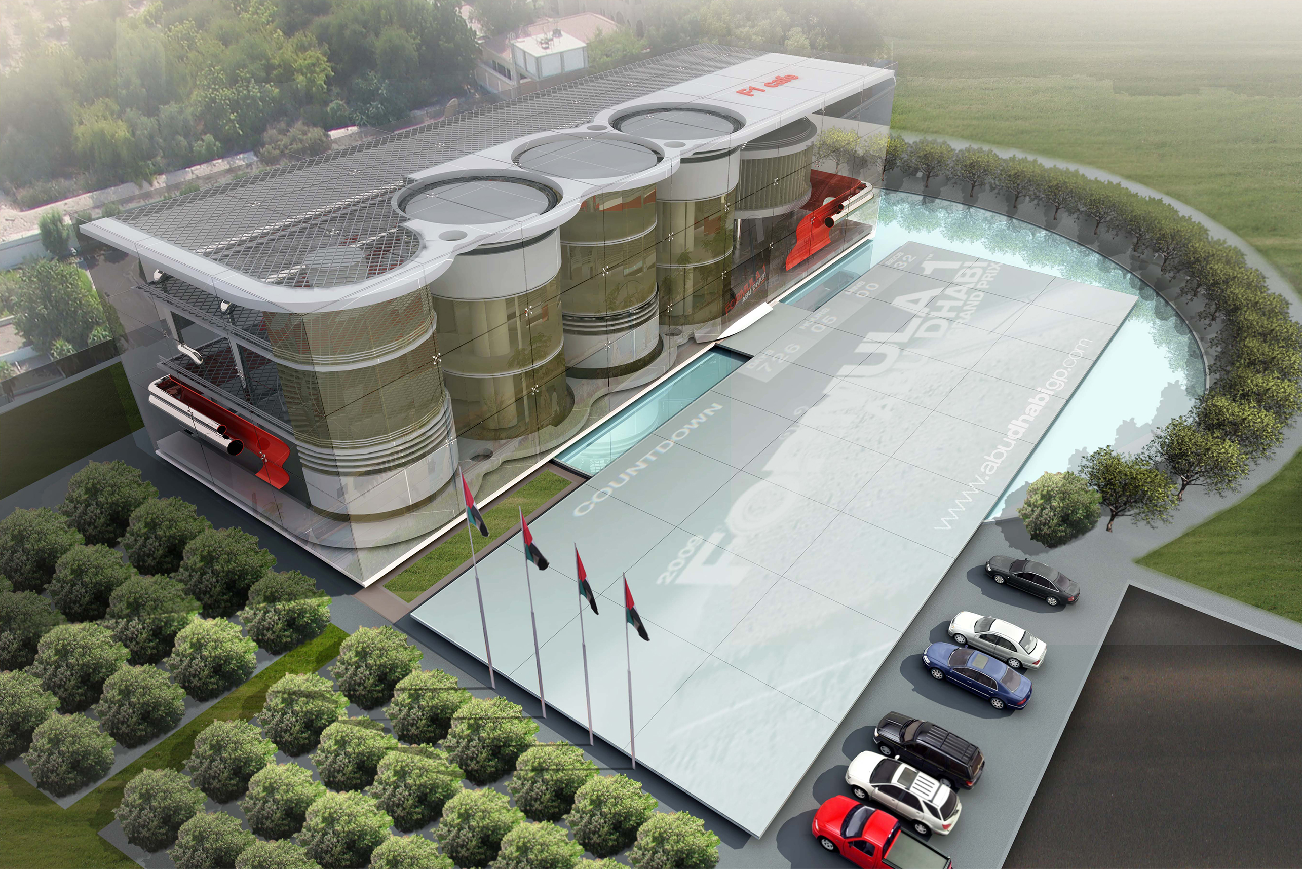 F1 Cafe and Promotion Centre - Architizer