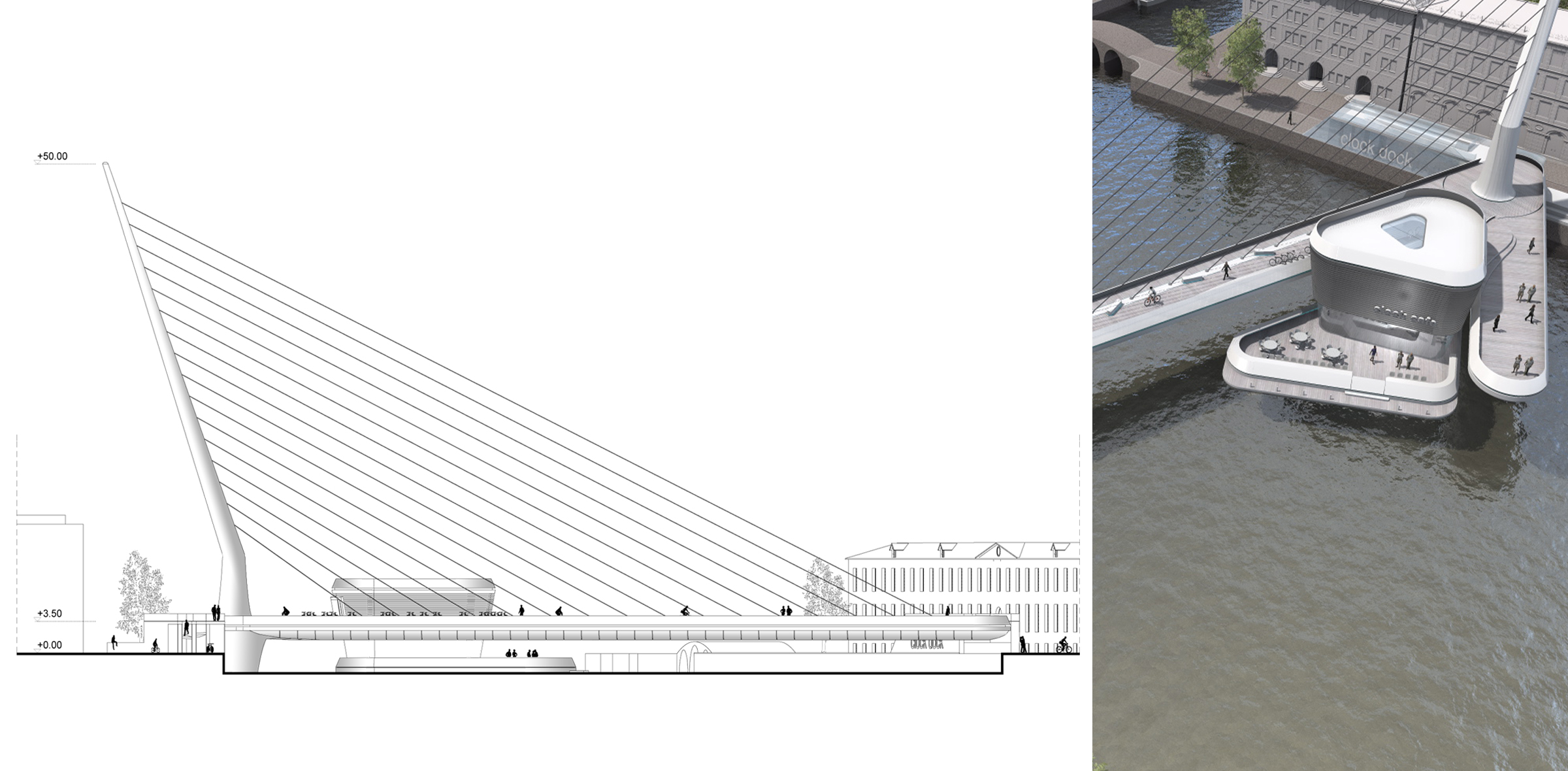 Competition AC-CA " Amsterdam Iconic Pedestrian Bridge" by ...