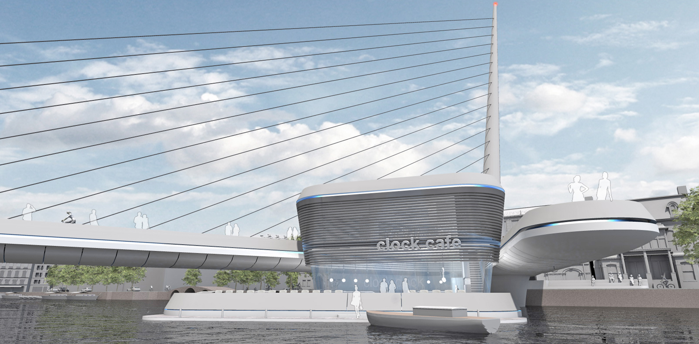 Competition AC-CA " Amsterdam Iconic Pedestrian Bridge" by ...