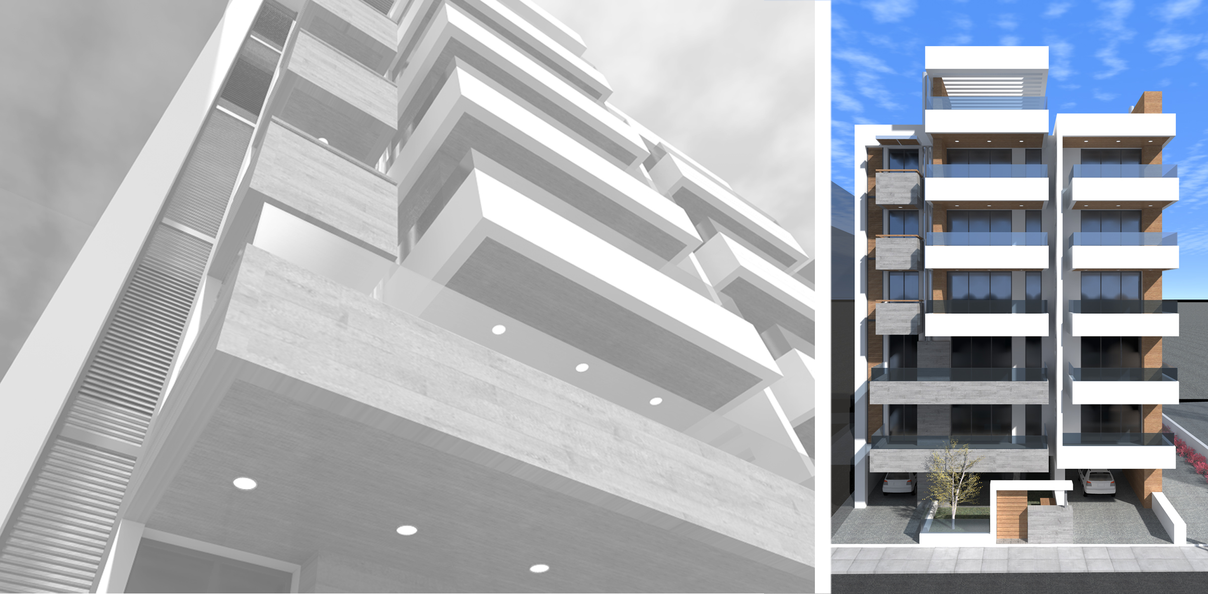 Five Storey Apartment Building In Aristofanous Str. Kalamaria by ...