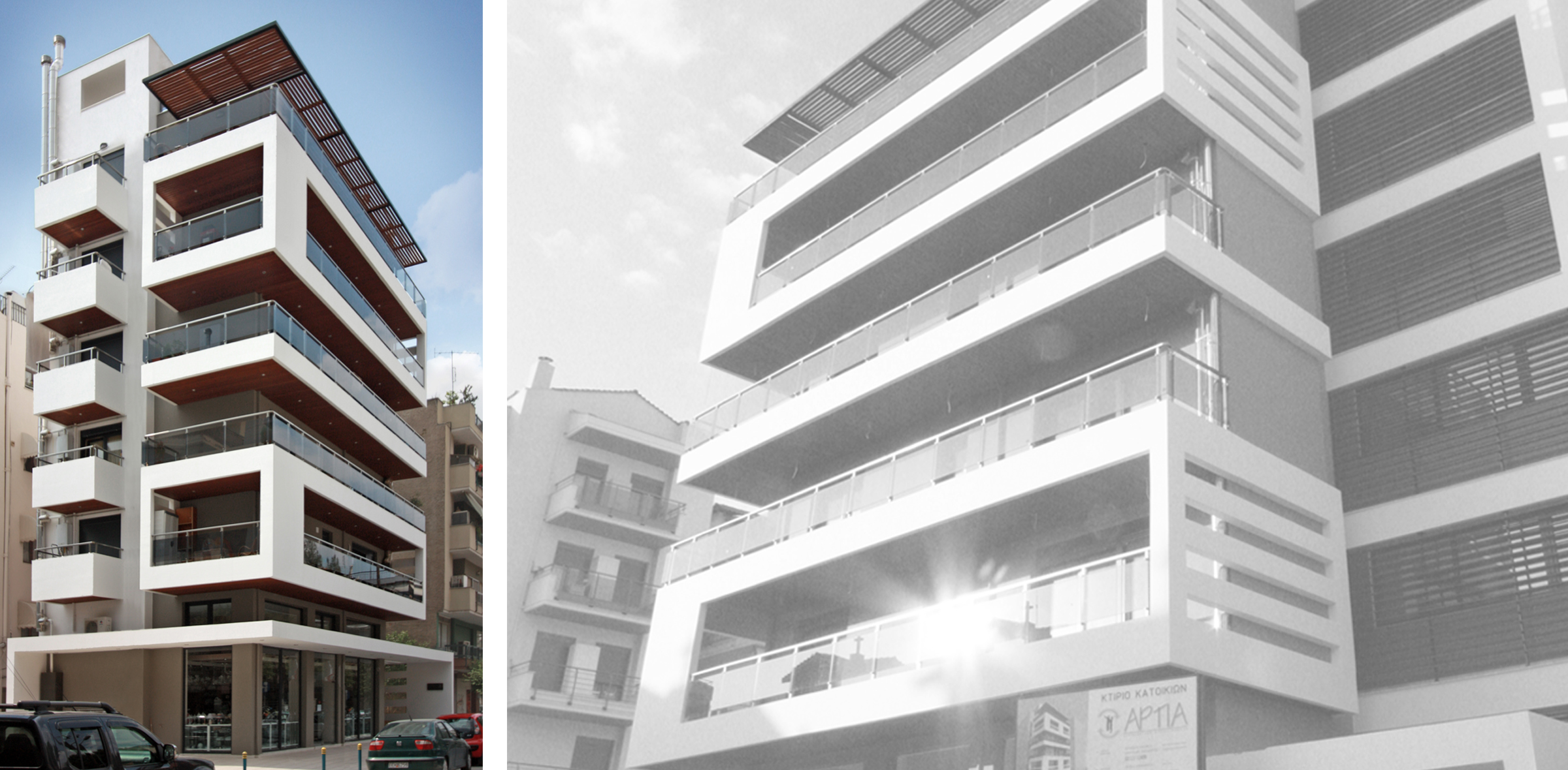 Apartment Building In Smyrnis St. Kalamaria by ...