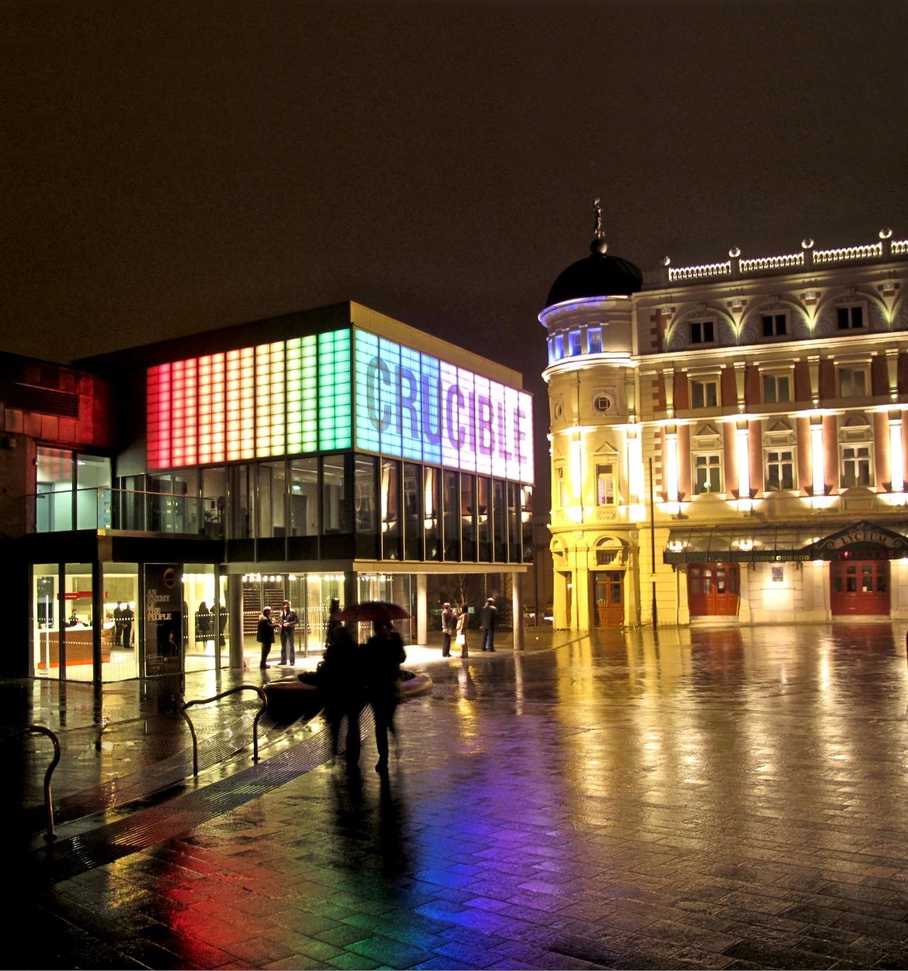 Crucible Theater Redevelopment by Burrell Foley Fischer - Architizer