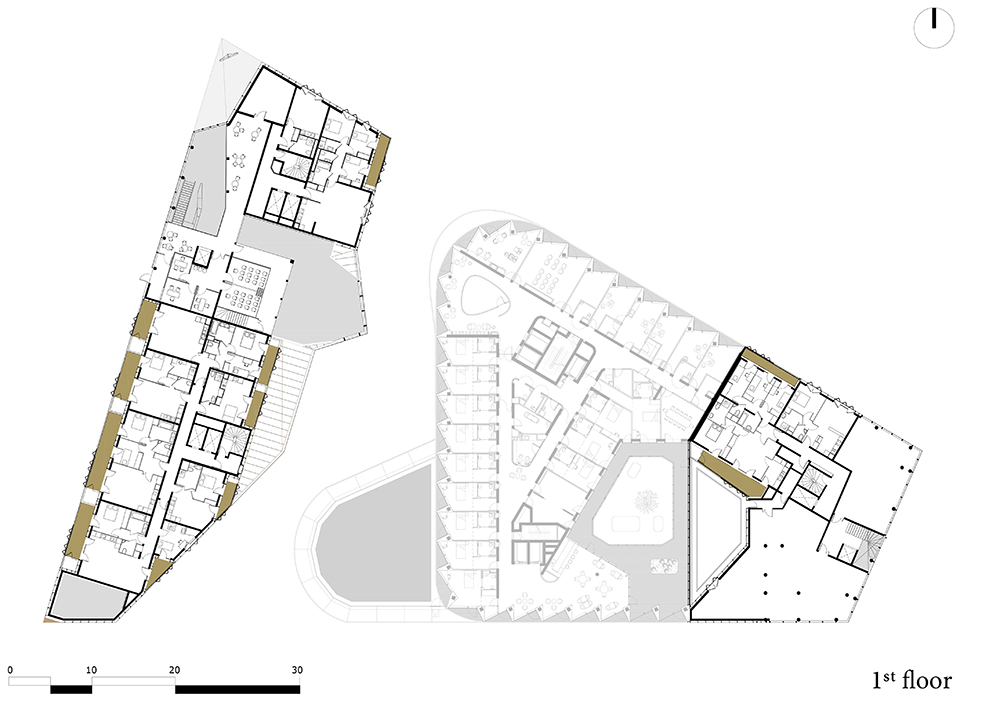A MIXED USE PROGRAM: 132 housing units + 1 religious center + 2 retail ...