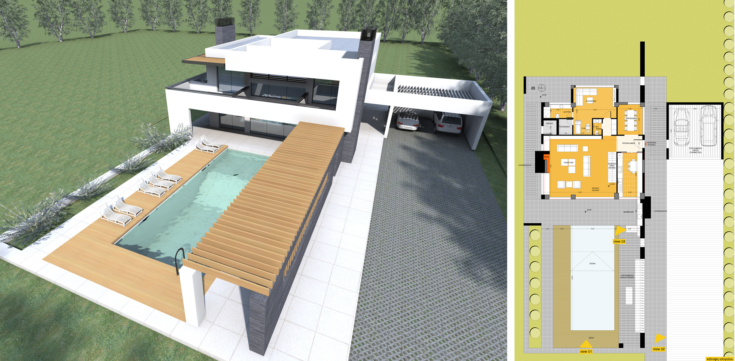 Family House in Tagarades by OFFICETWENTYFIVEARCHITECTS - Architizer