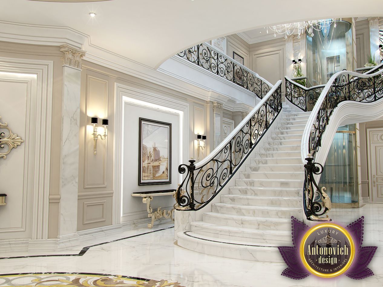 The entrance interior from Luxury Antonovich Design by LUXURY ...