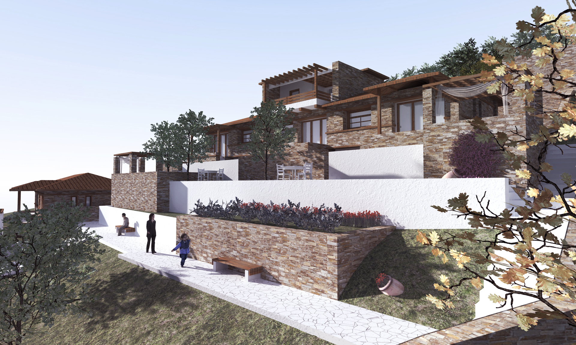 Summer Houses in Parthenon by OFFICETWENTYFIVEARCHITECTS - Architizer