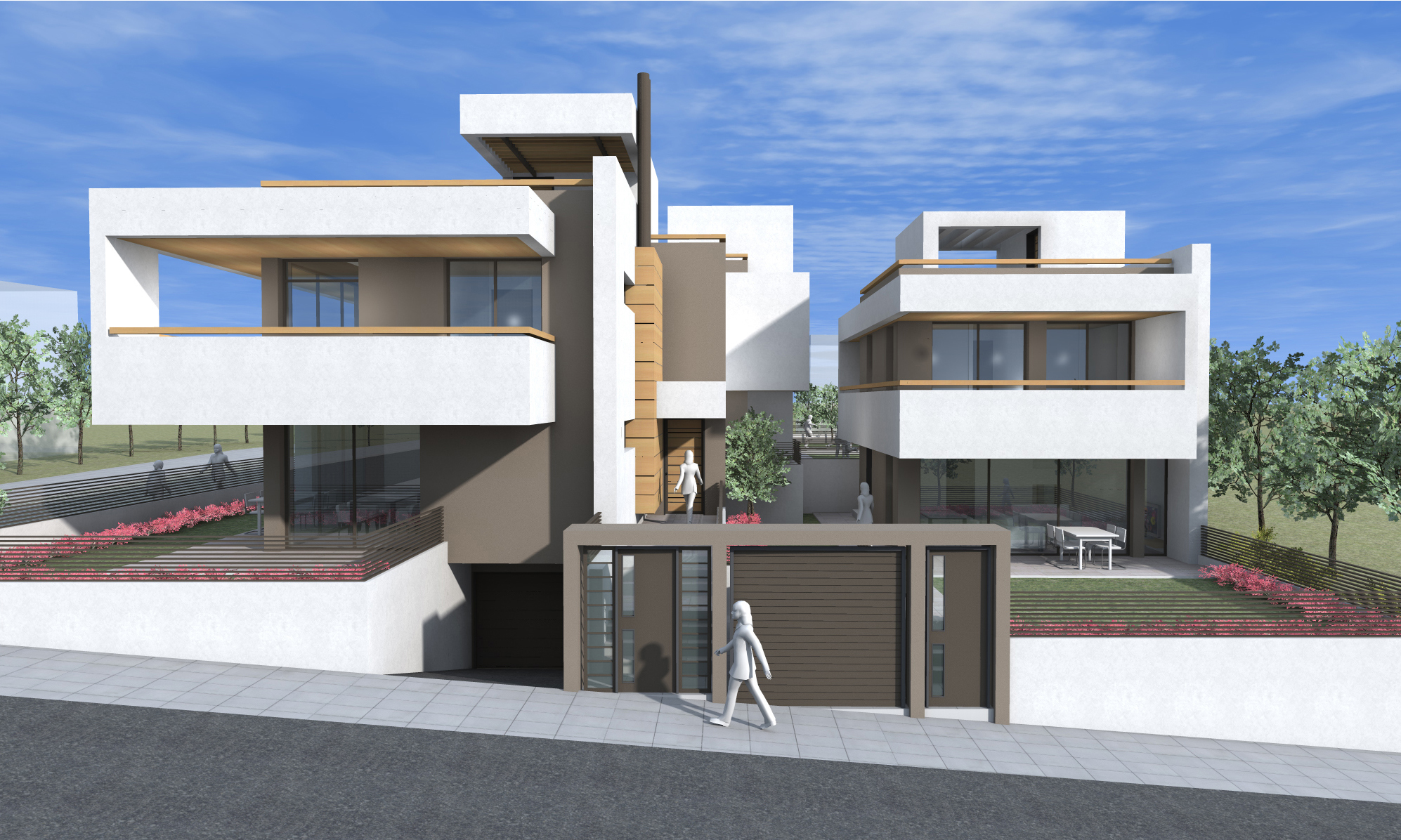 Four Houses in Triadi by OFFICETWENTYFIVEARCHITECTS - Architizer