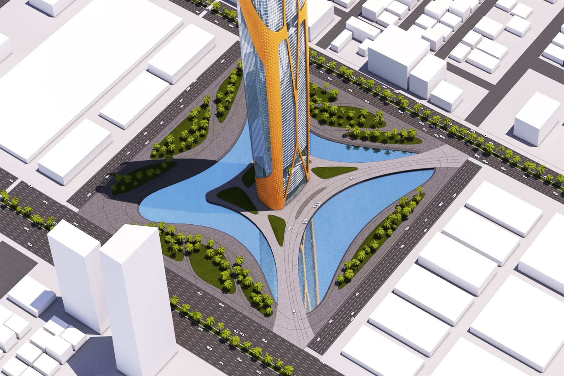 THE BLADE TOWER by ON-A - Architizer