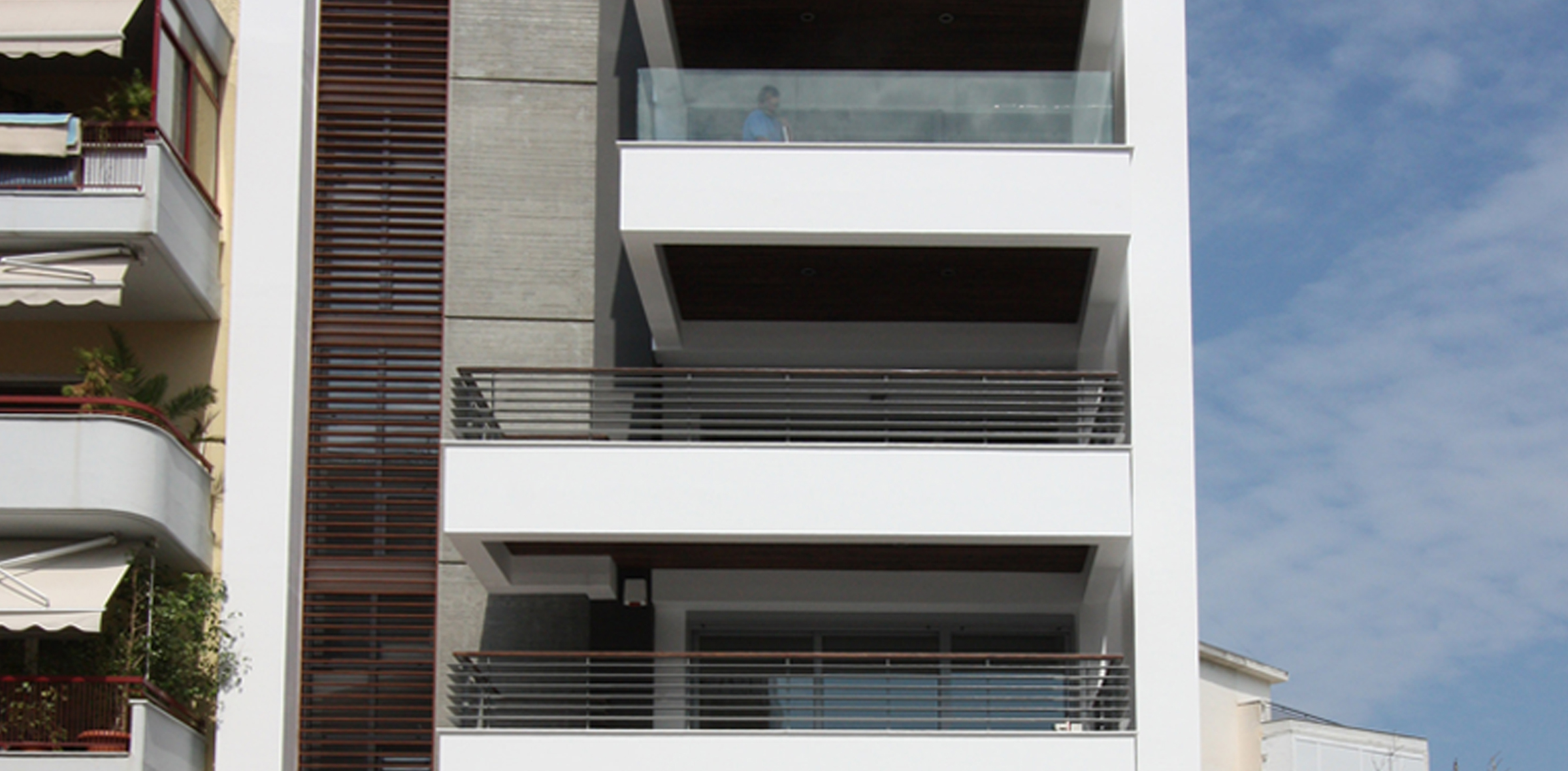 Six Storey Apartment Building in Toumpa by OFFICETWENTYFIVEARCHITECTS ...