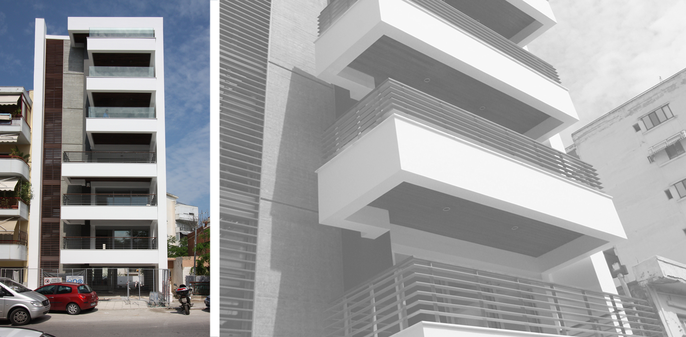 Six Storey Apartment Building in Toumpa by OFFICETWENTYFIVEARCHITECTS ...