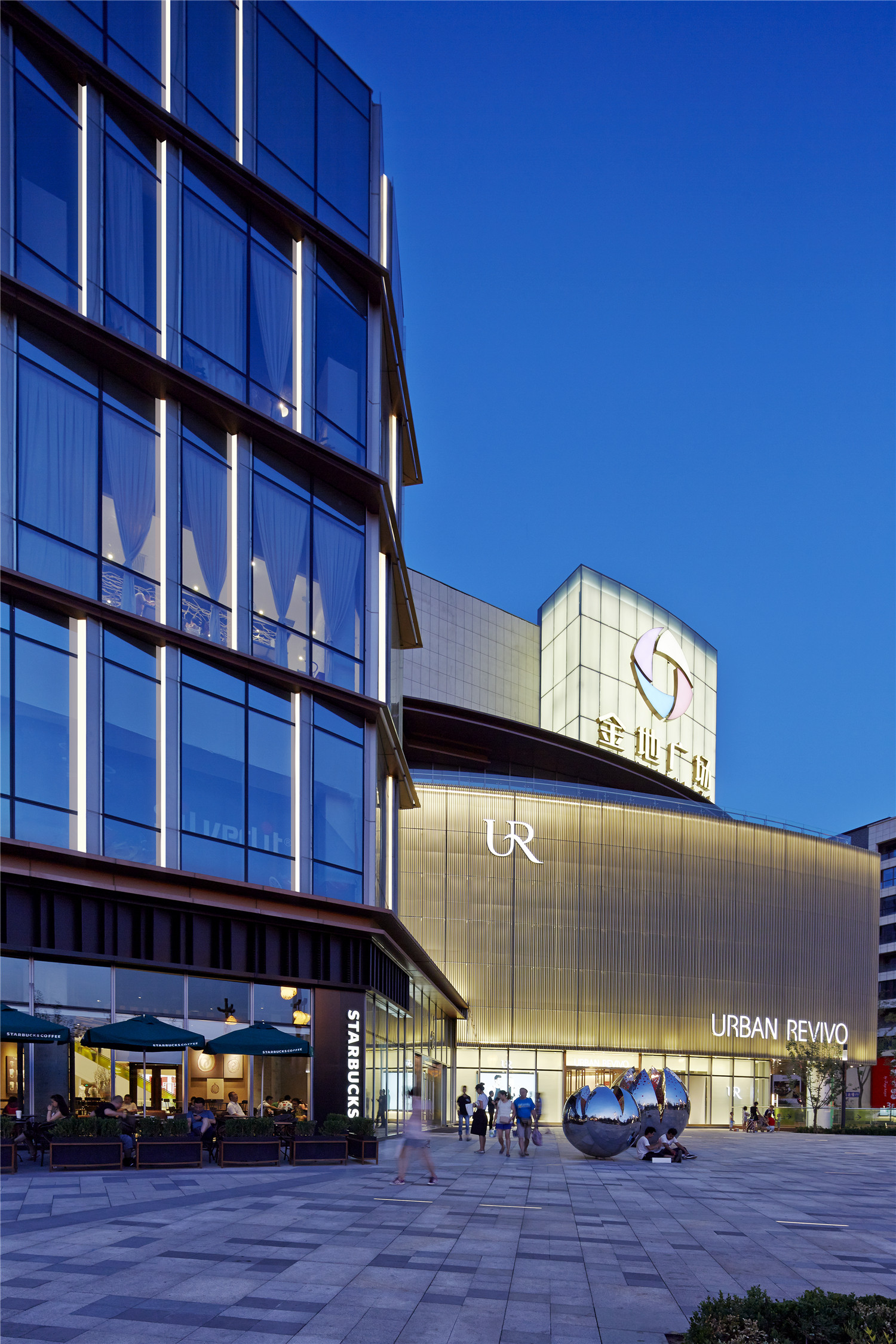 Gemdale Lake Town Dajing Shopping Mall Lighting Design by GD-Lighting ...