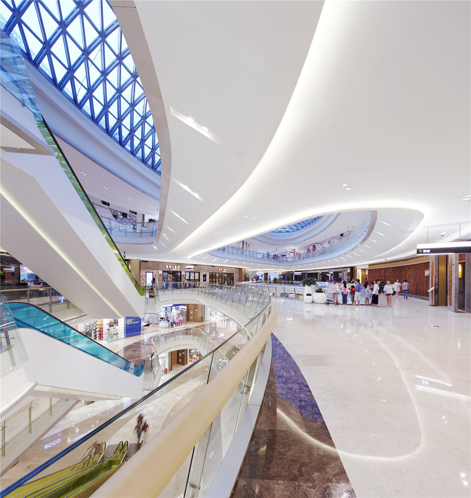 Gemdale Lake Town Dajing Shopping Mall Lighting Design by GD-Lighting ...