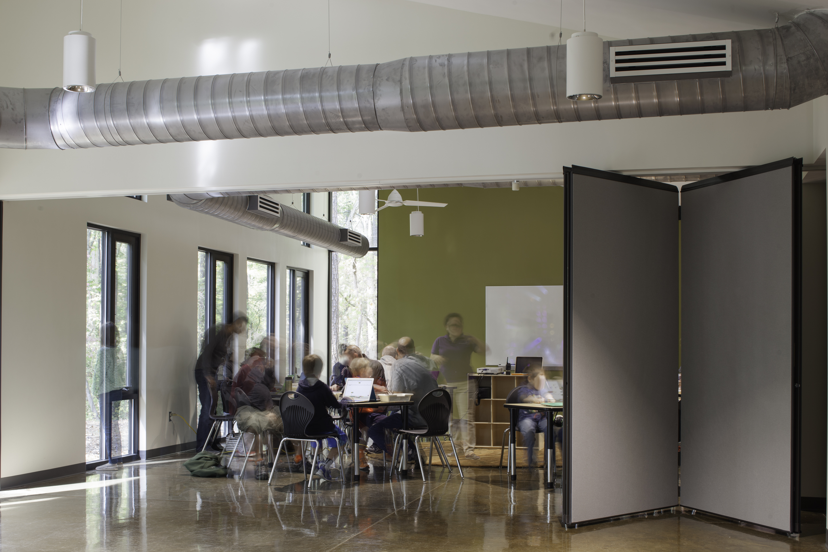 Museum of Life and Science Woodland Classroom by in situ studio ...