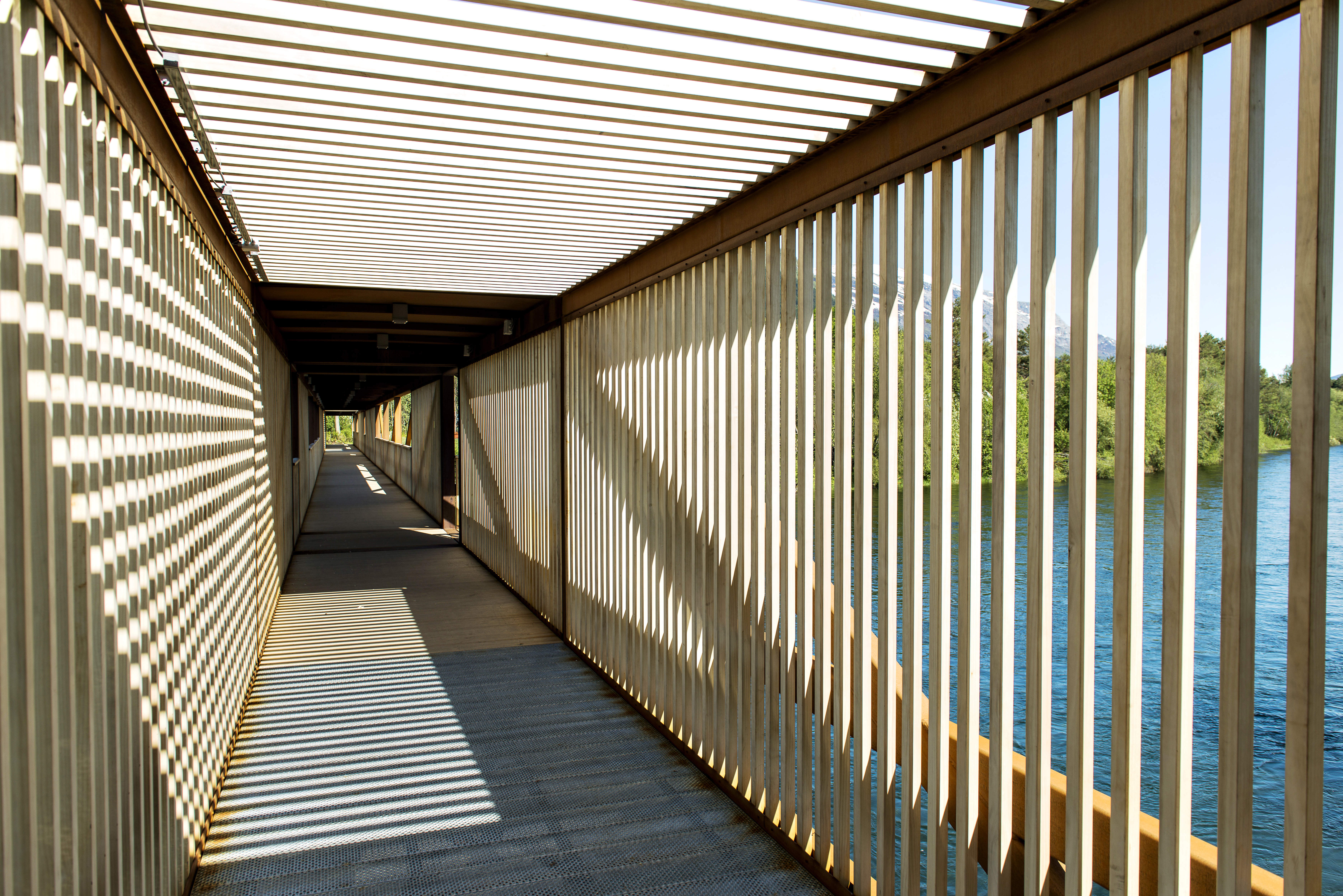 Tintra Footbridge by Rintala Eggertsson Architects - Architizer