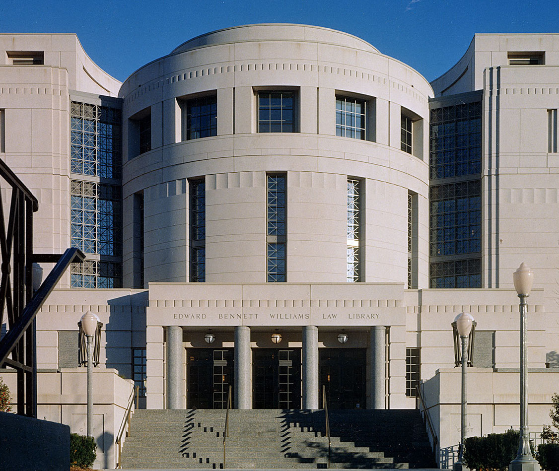 Edward Bennett Williams Law Library by Hartman-Cox Architects - Architizer