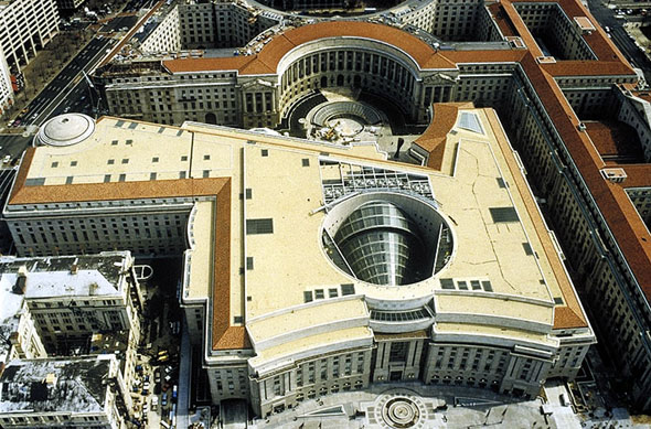 Ronald Reagan Building and International Trade Center by Pei Cobb Freed ...