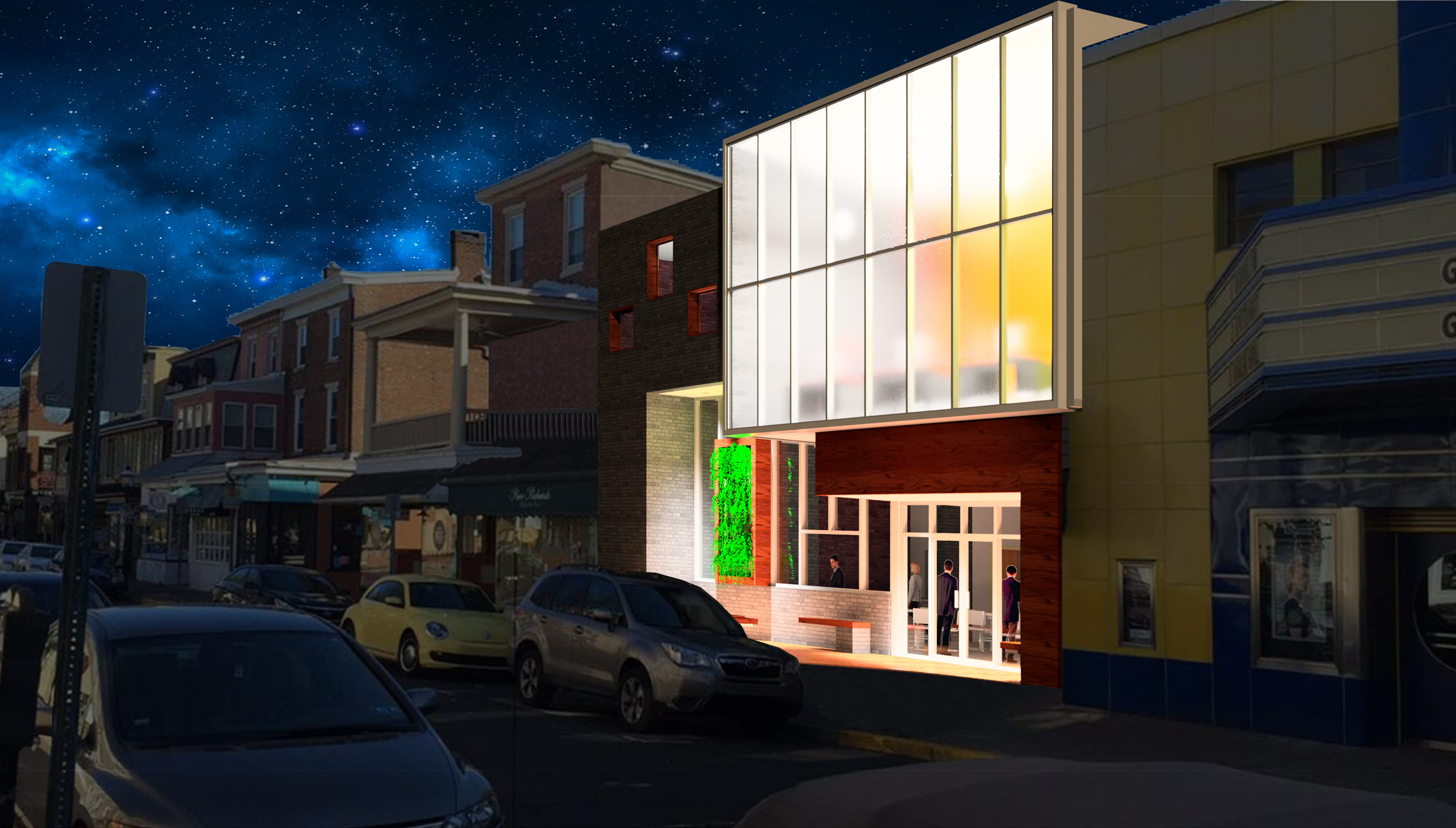 Community Theatre competition by OMNIA Group Architects - Architizer