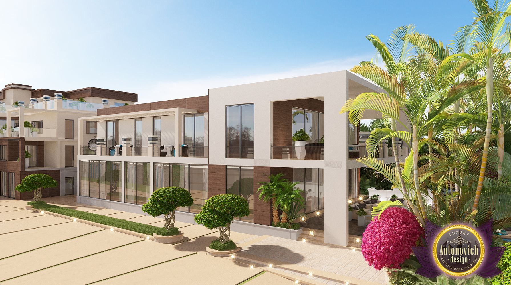 Idea 1646653: The exterior design from Luxury Antonovich Design by ...