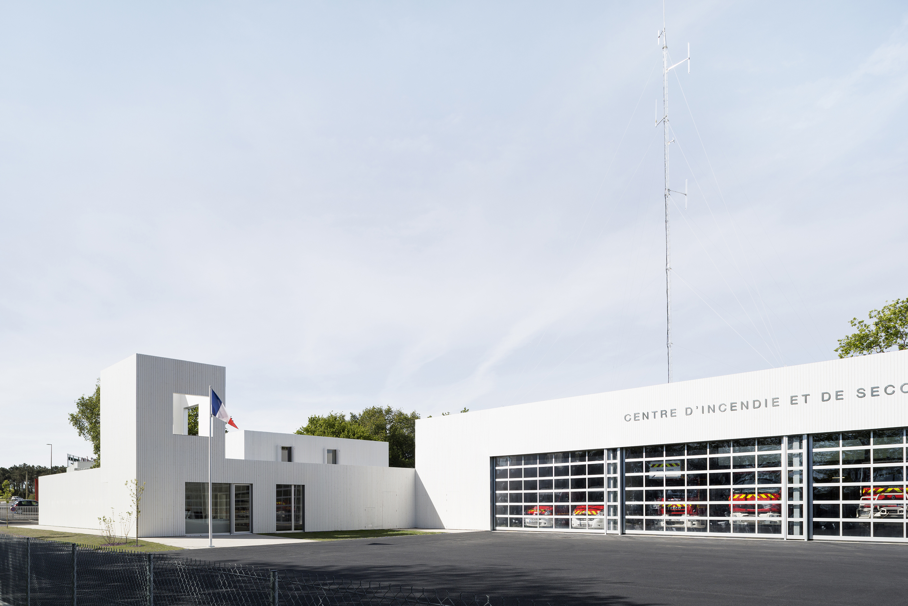 Fire and rescue center by Kraft Architectes - Architizer