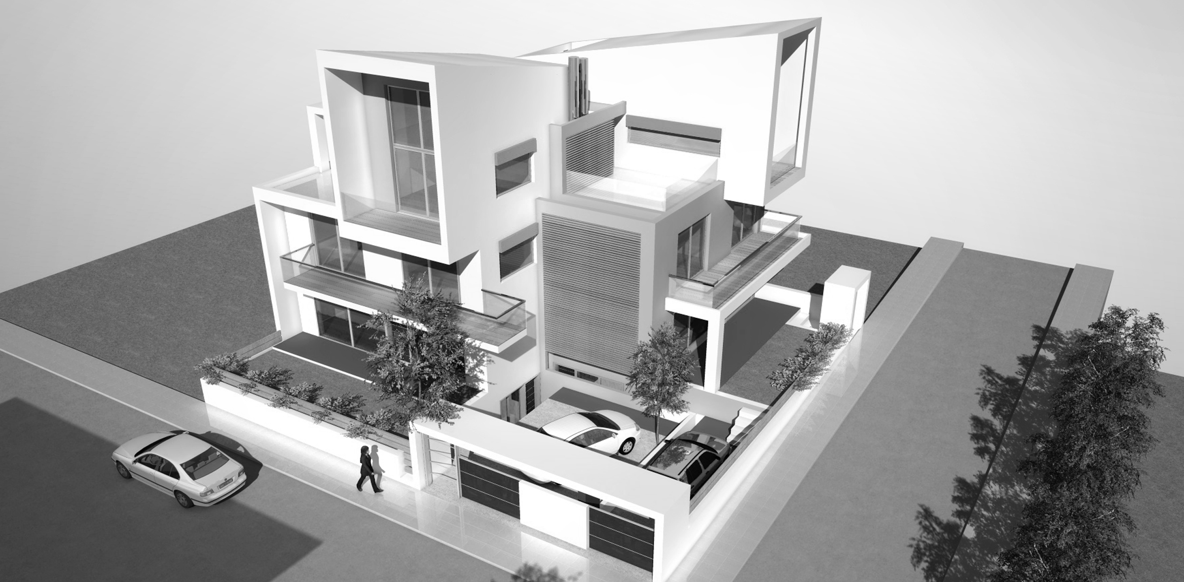 Two Adjacent Twin Residences in Agia Paraskevi by ...