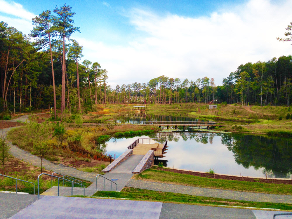 Duke Water Reclamation Pond by Nelson Byrd Woltz Landscape Architects ...