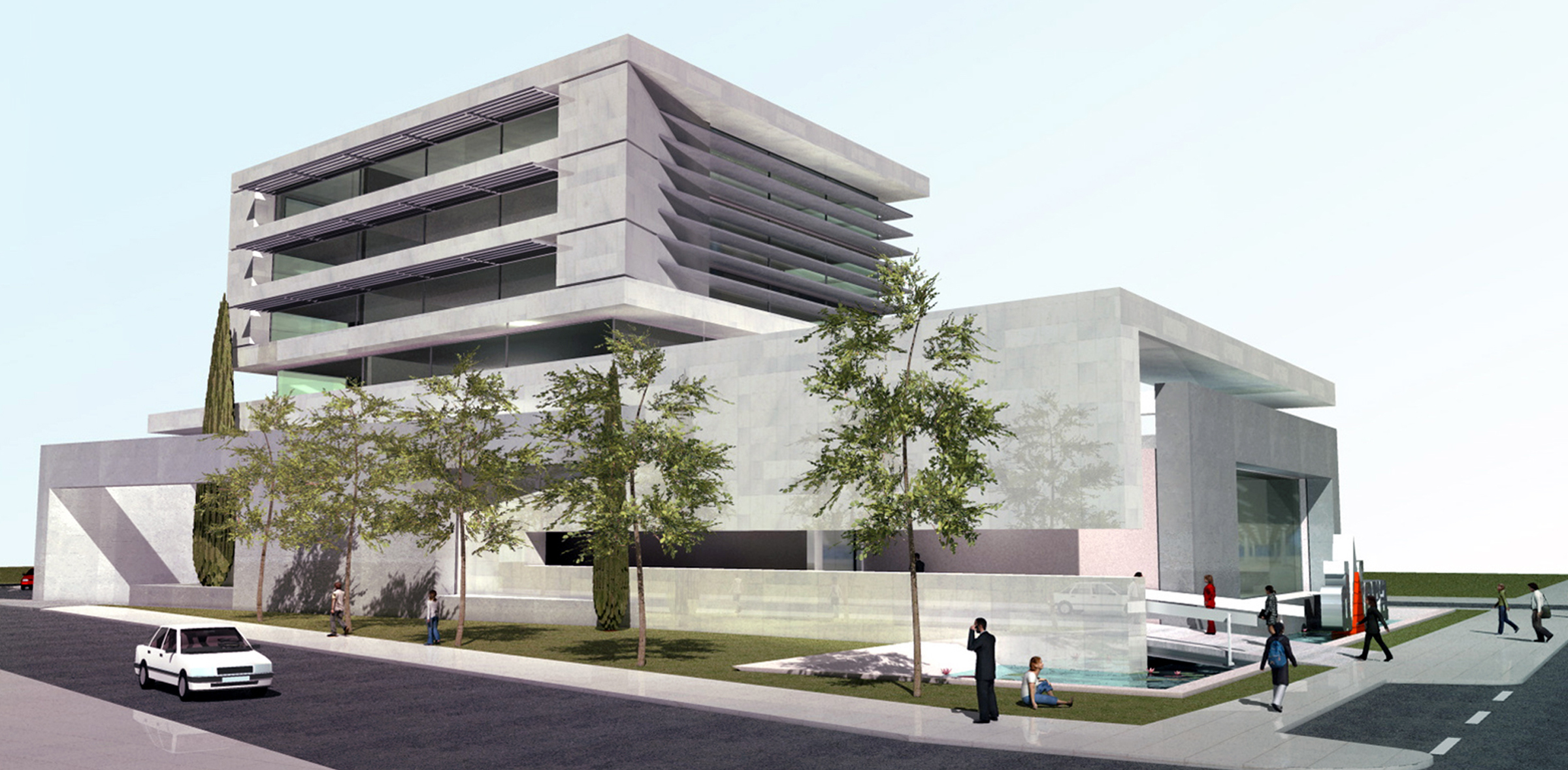 Dafora Office Building by OFFICETWENTYFIVEARCHITECTS - Architizer