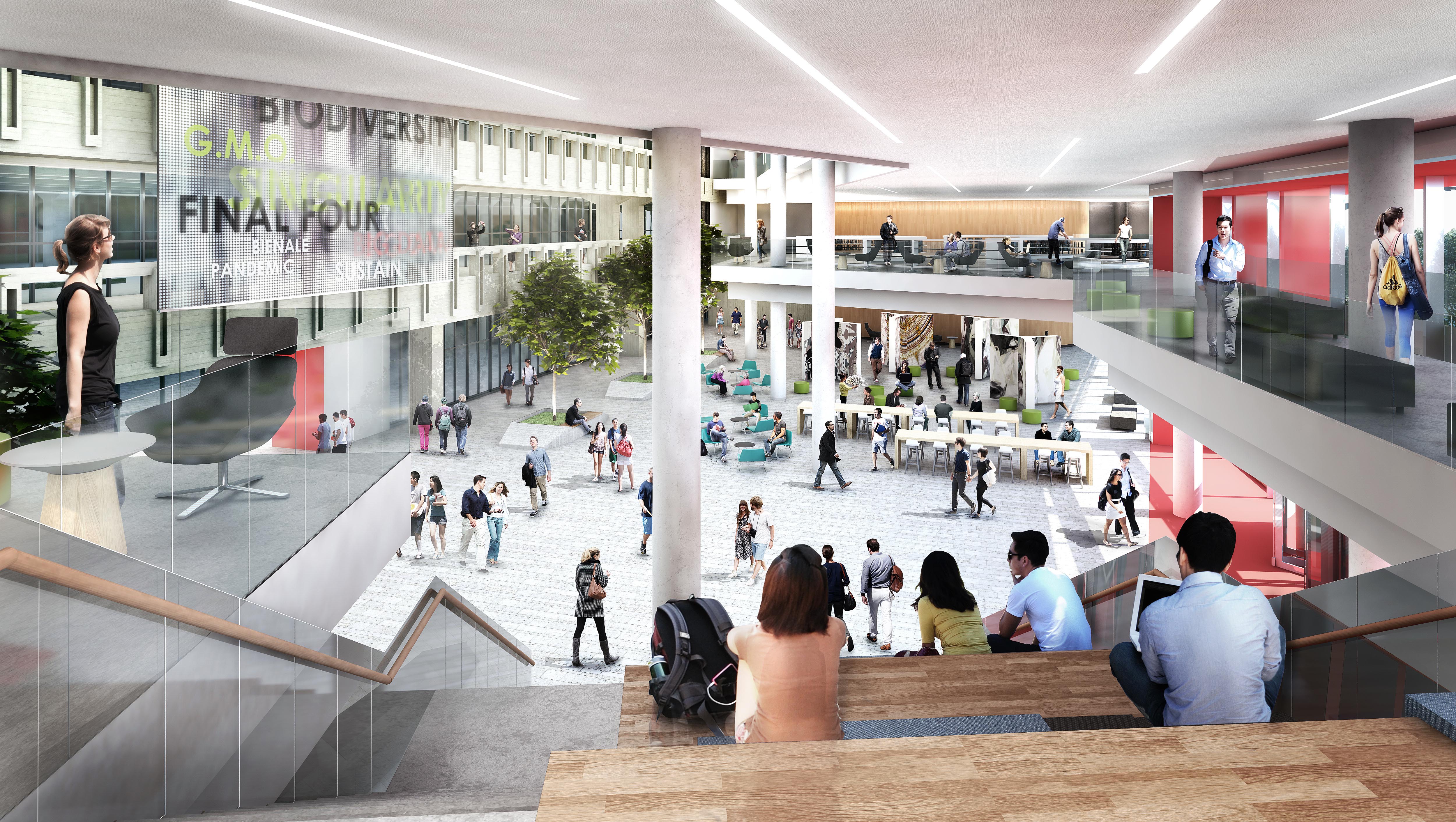 UIC Richard Daley Library Addition Master Plan by Bailey Edward ...