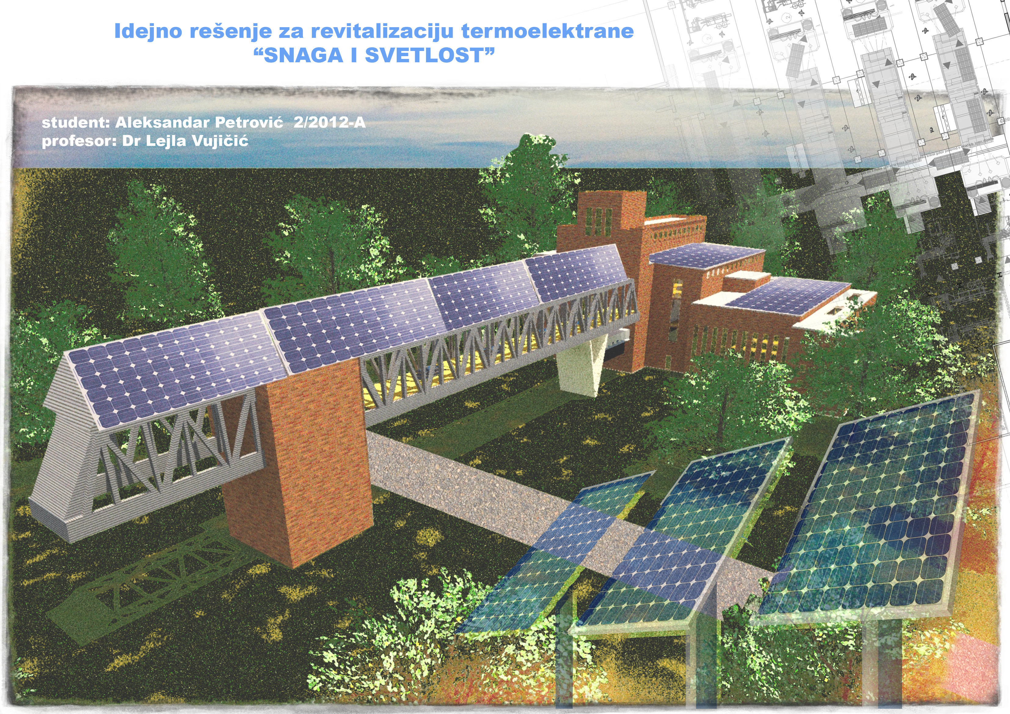 Revitalisation of thermal power plant into factory of solar panels by ...