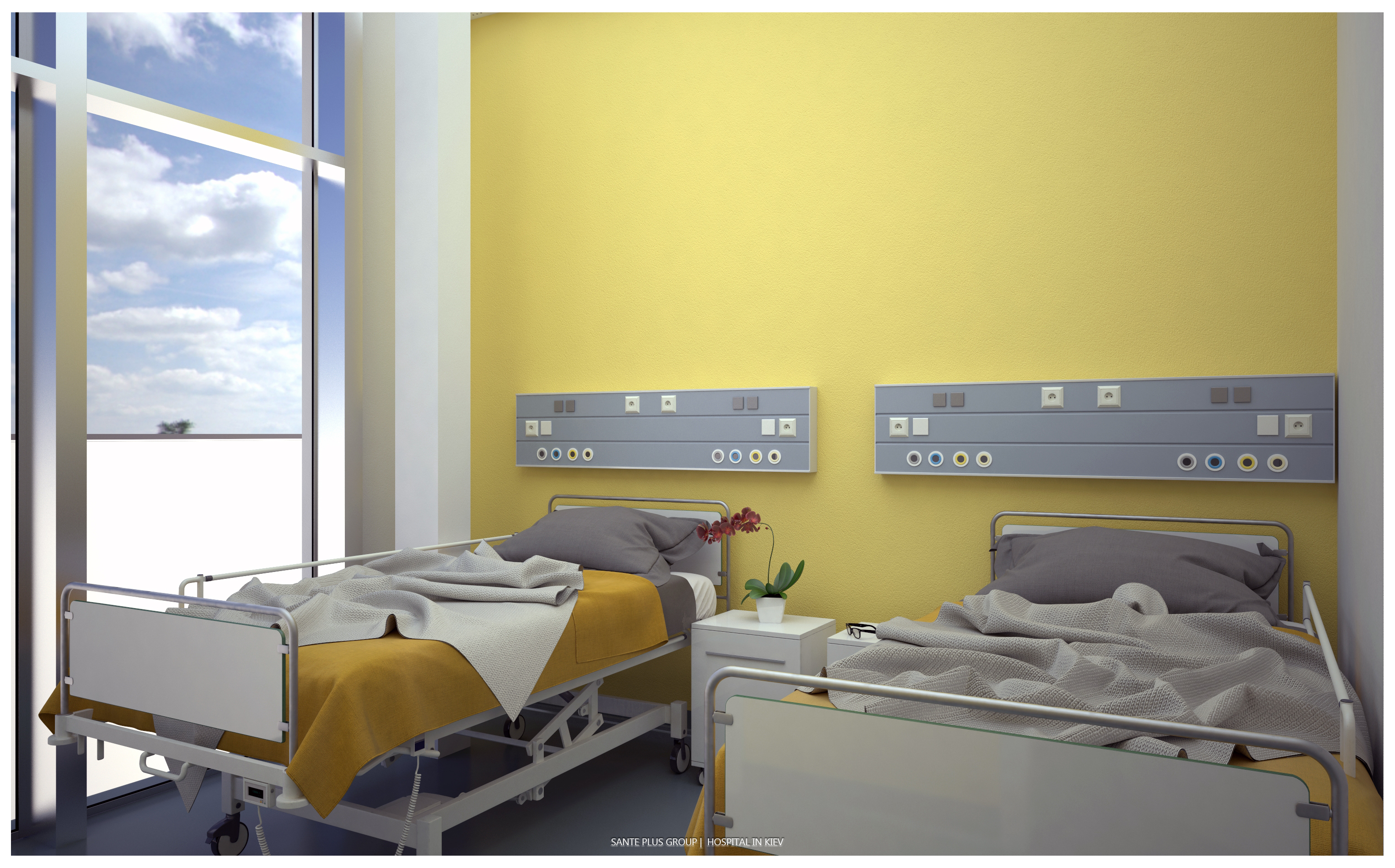 Sante Plus Group - Hospital in Kiev Ukraine by Baulab Studio - Architizer