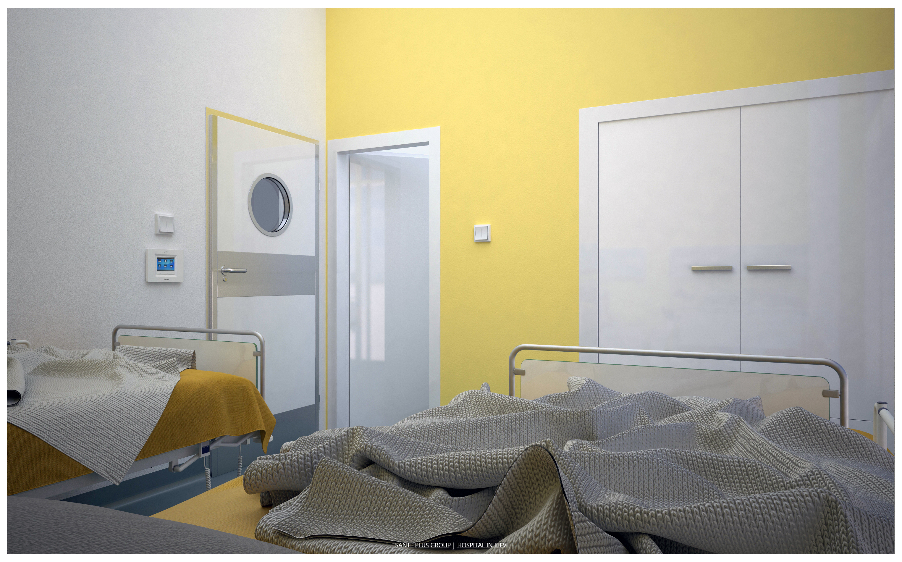 Sante Plus Group - Hospital in Kiev Ukraine by Baulab Studio - Architizer