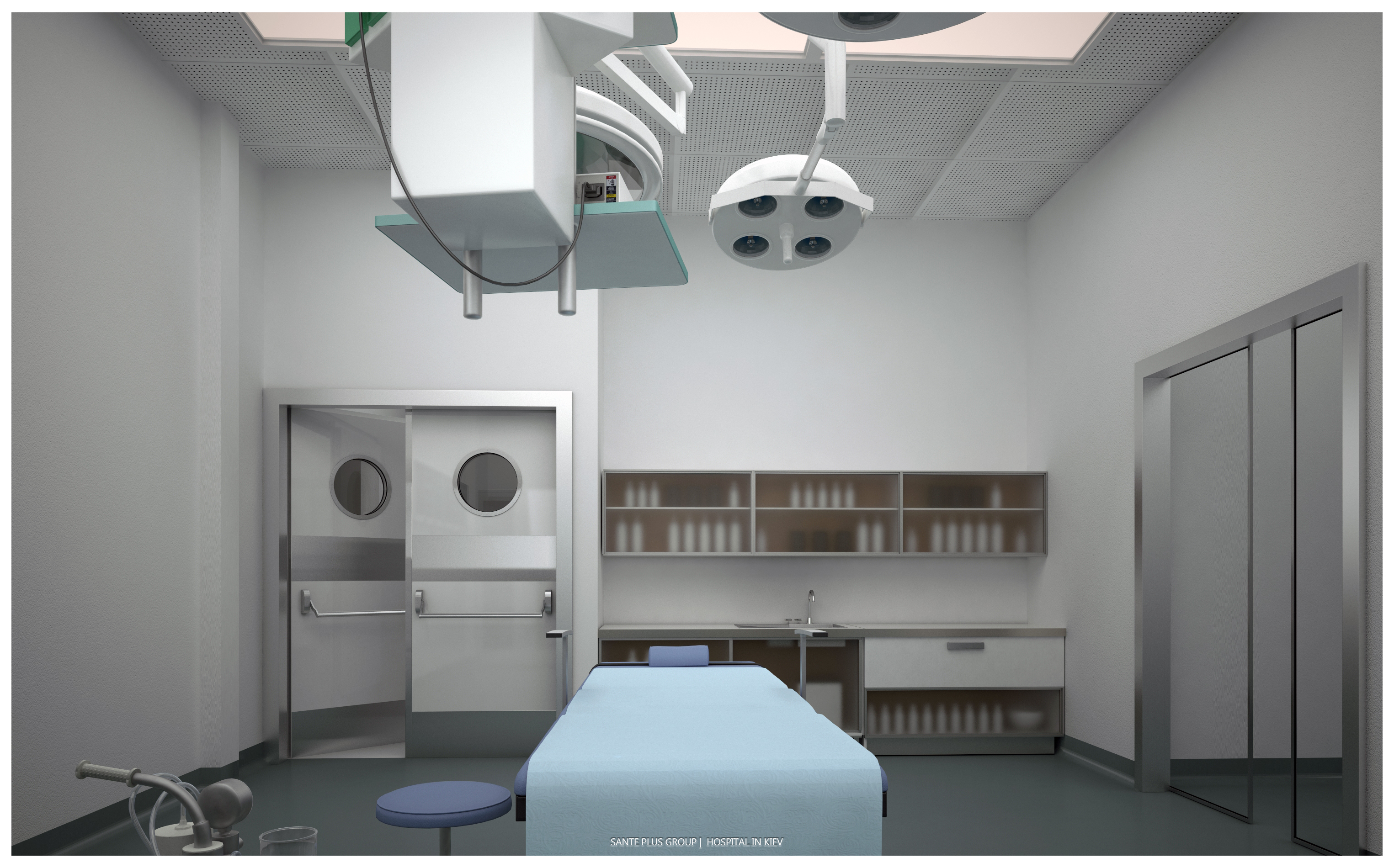 Sante Plus Group - Hospital in Kiev Ukraine by Baulab Studio - Architizer