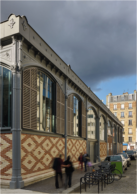 Secrétan covered market by Architecture Patrick Mauger - Architizer