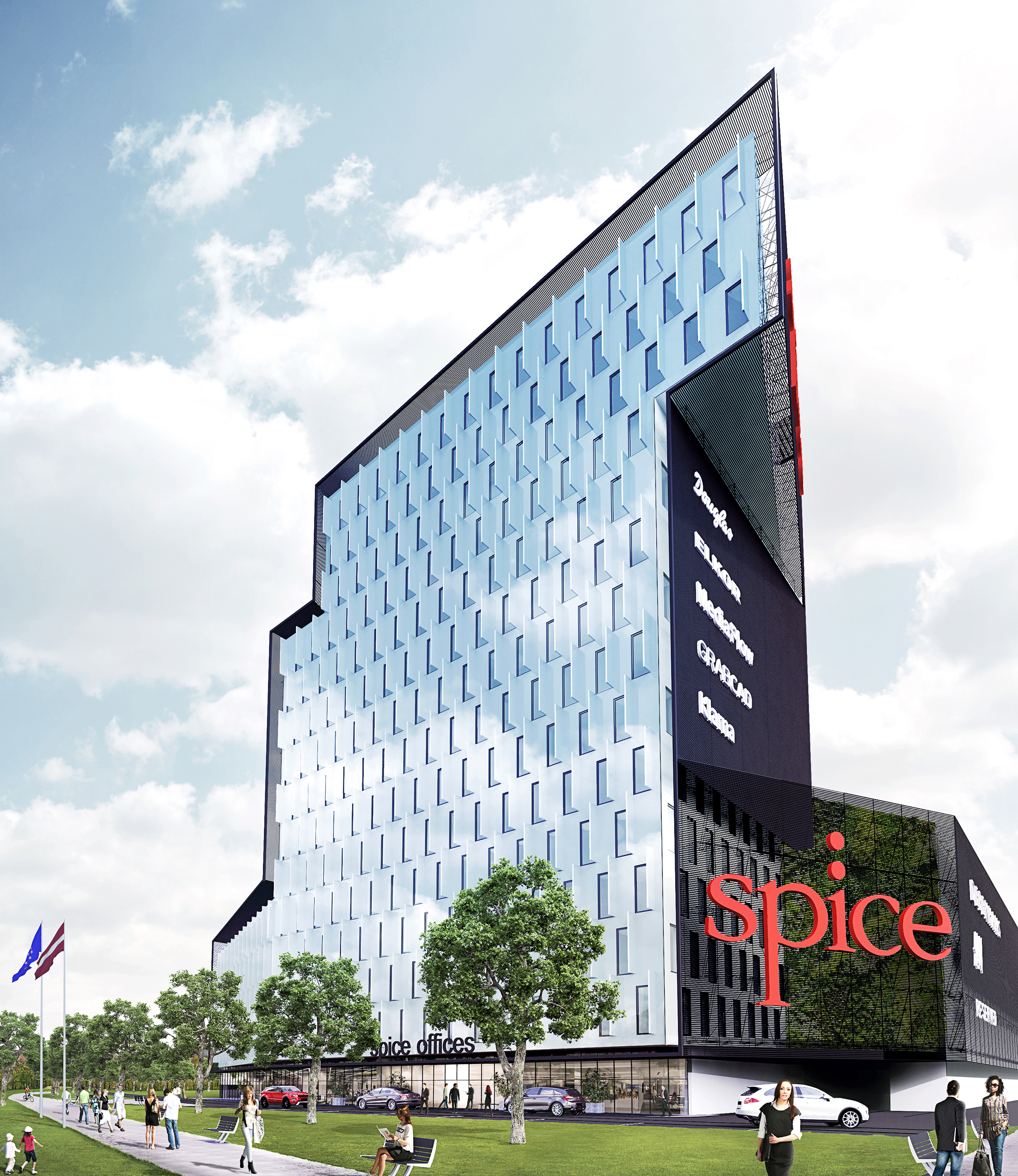 Spice office building by Allianss Arhitektid - Architizer