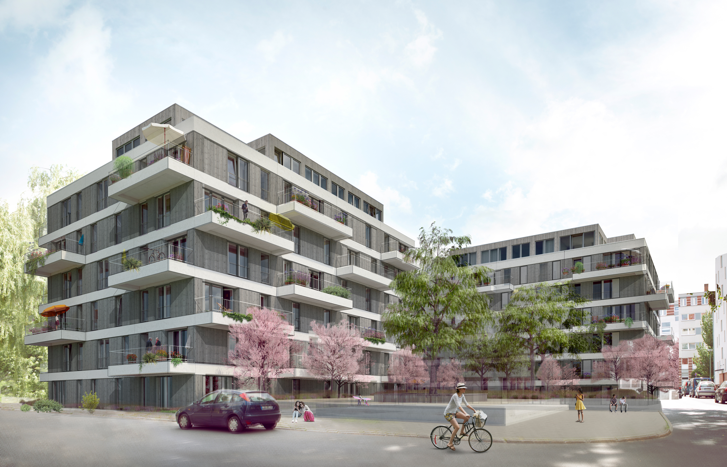 spb - New development of two residential buildings Schmollerplatz ...