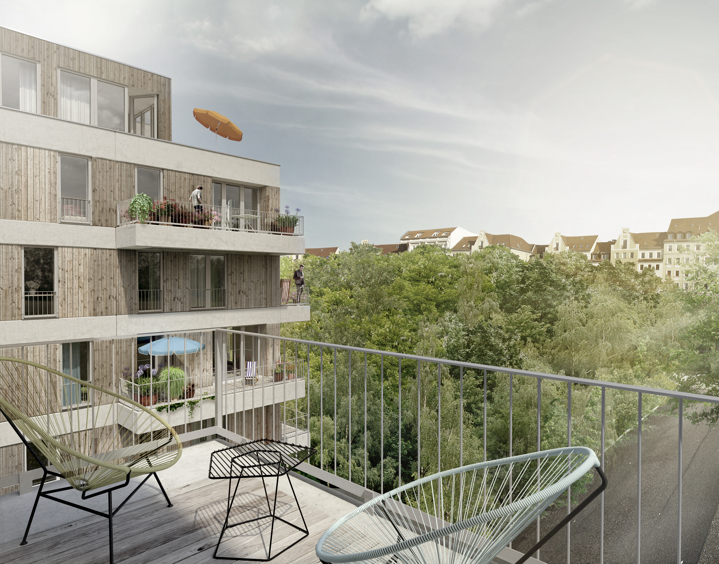 spb - New development of two residential buildings Schmollerplatz ...