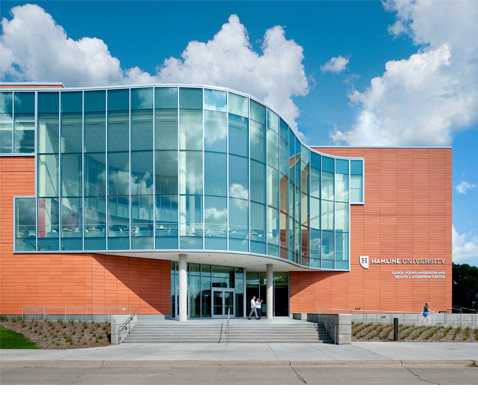 Hamline University, Anderson University Center by Shepley Bulfinch ...