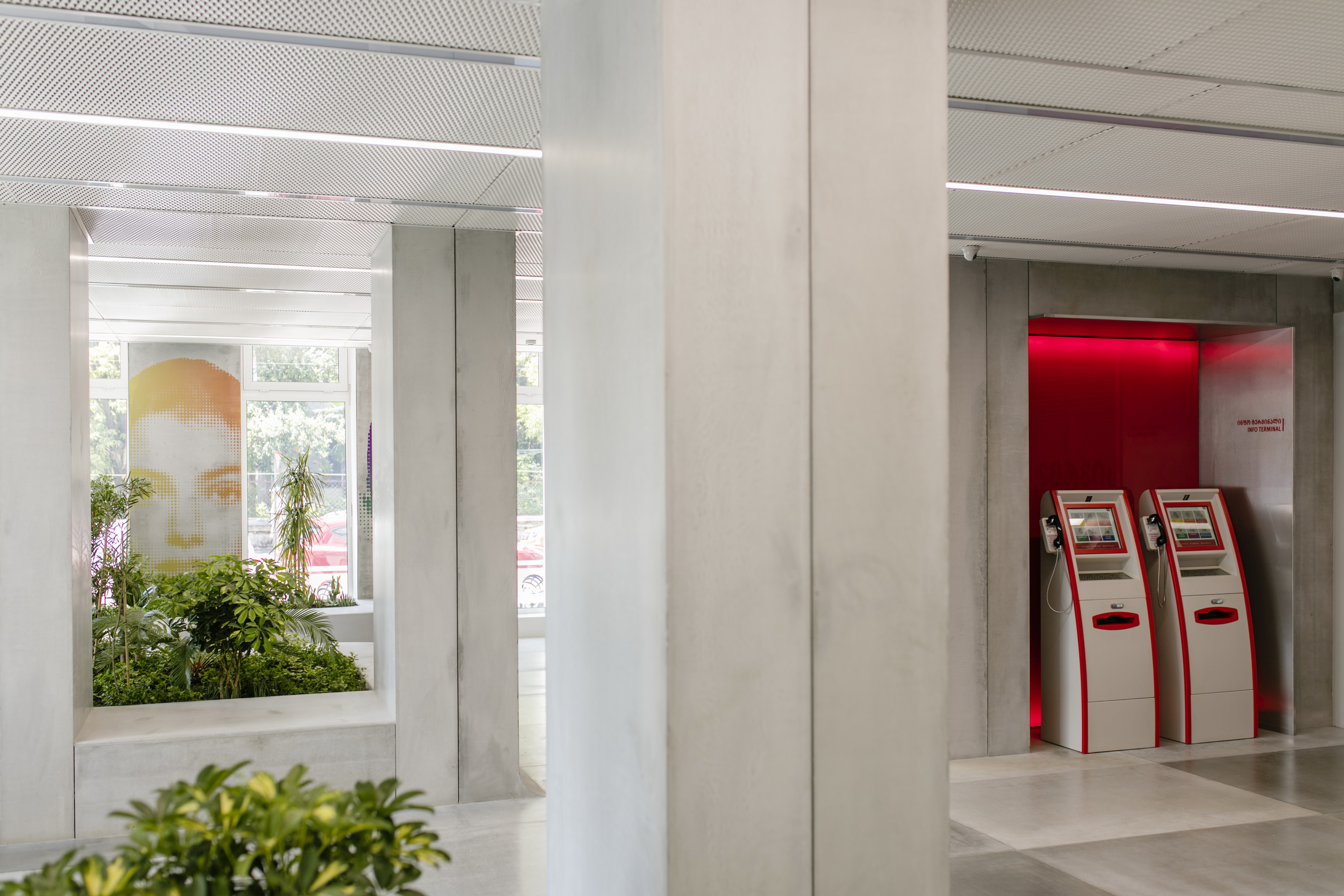 Flagship branch for ProCredit Bank 24/7 space - Architizer