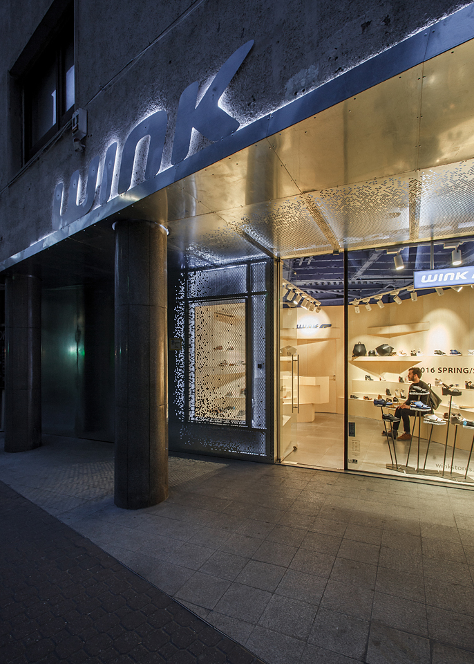 Wink store Deák by sporaarchitects - Architizer