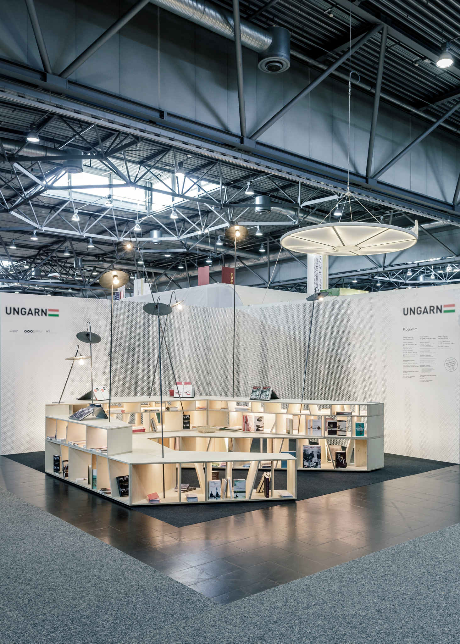 book fair stand Leipzig by sporaarchitects - Architizer
