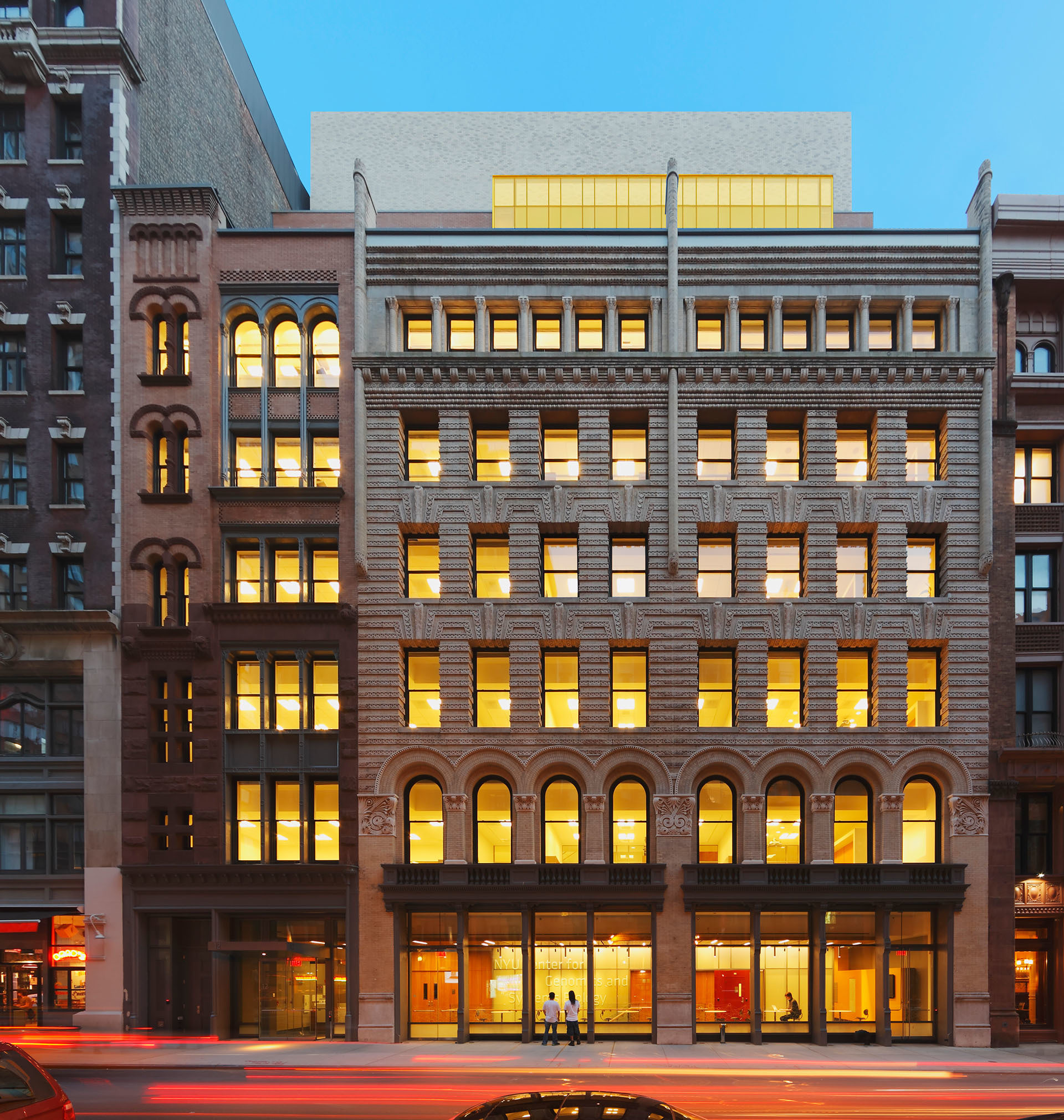 Bridge for Laboratory Sciences building, Vassar College, Integrated ...